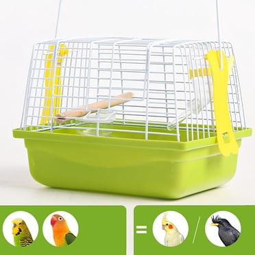 Durable Heavy Duty Travel Veterinary Bird Parrot Carrier Cage With ...