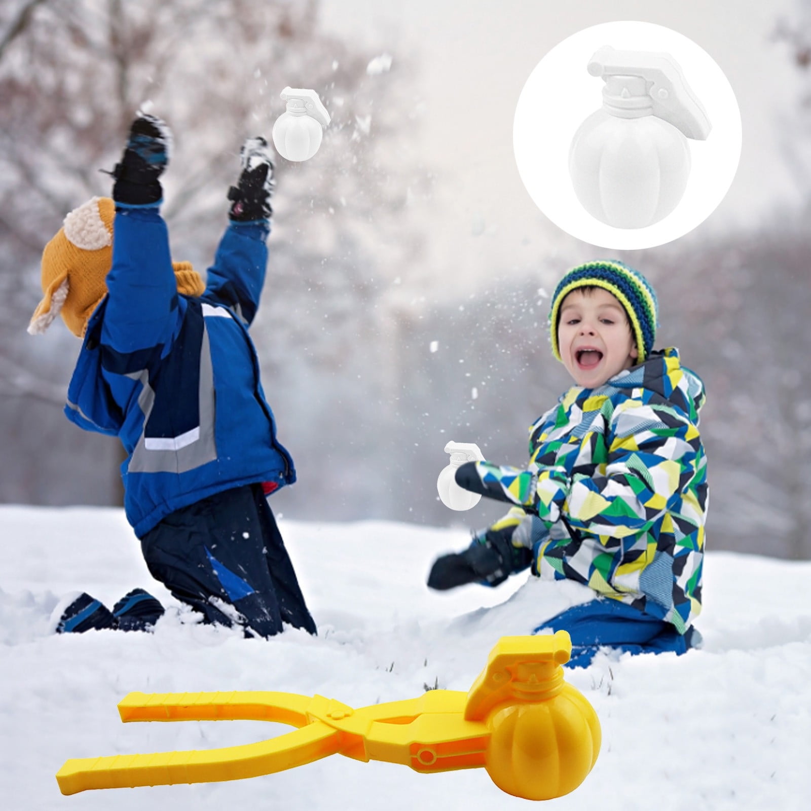 WXLCISI Snowball Maker Tool For Kids Indoor Snow Toys For Kids Outdoor ...