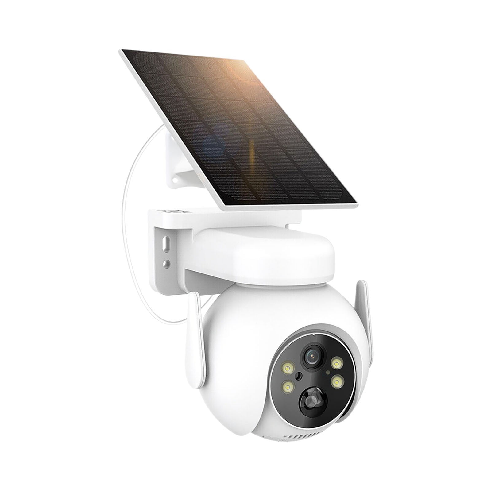 WXLCISI Solar Powered Surveillance Camera - Energy Efficient HD ...