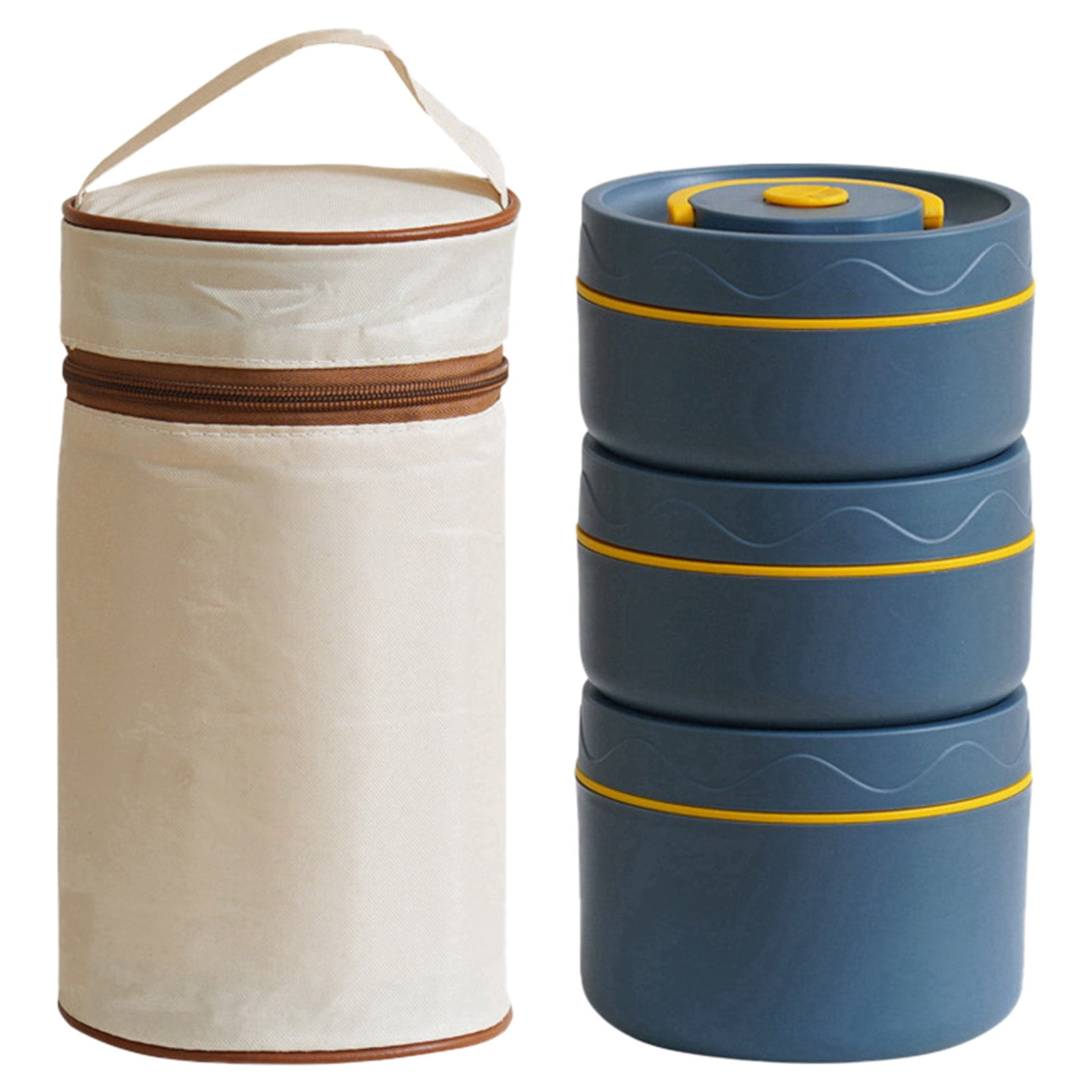 WXLCISI Stainless Steel Thermal Lunch Box – Portable Food Container for ...