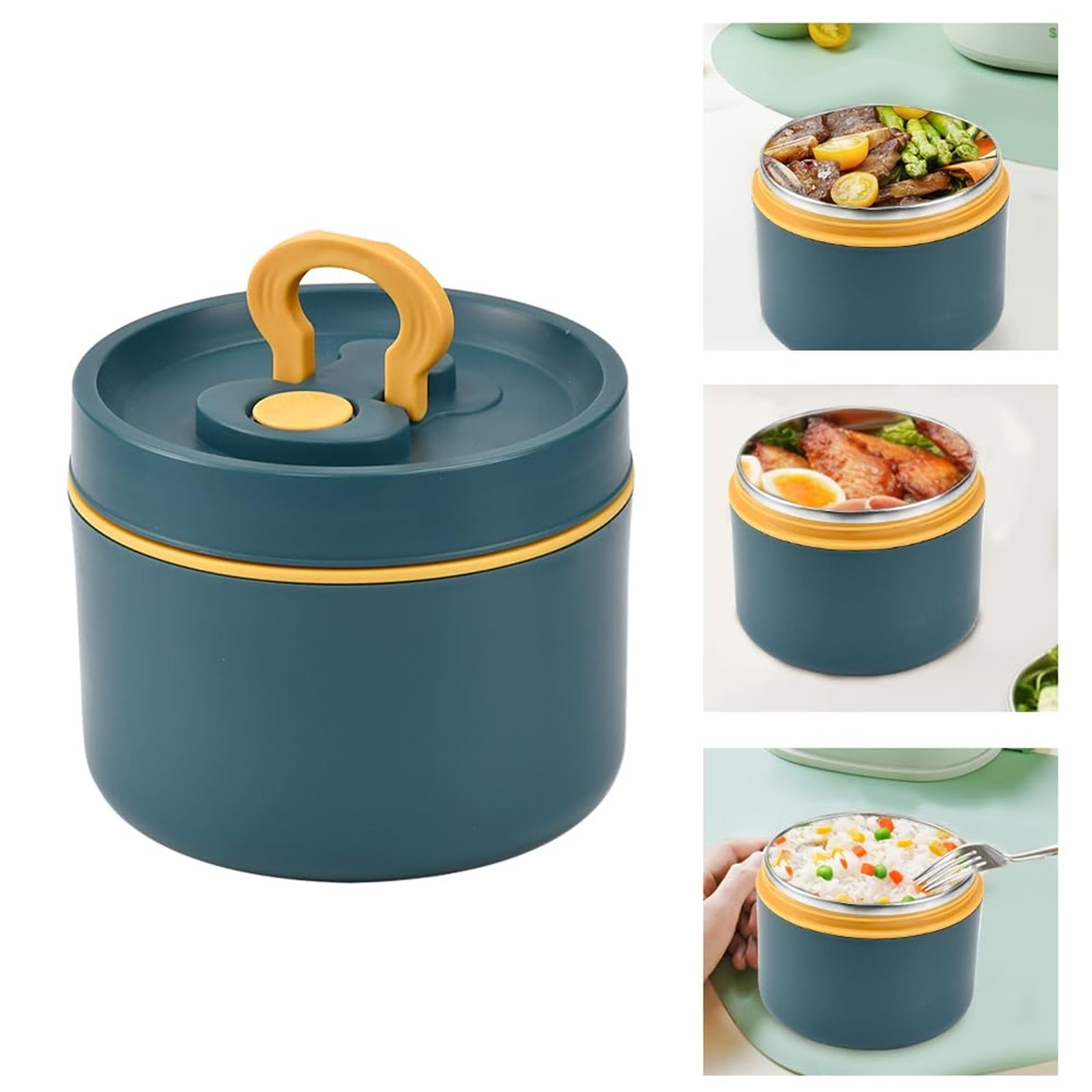 WXLCISI Thermal Food Container 650 Ml For Food Warming Container With ...