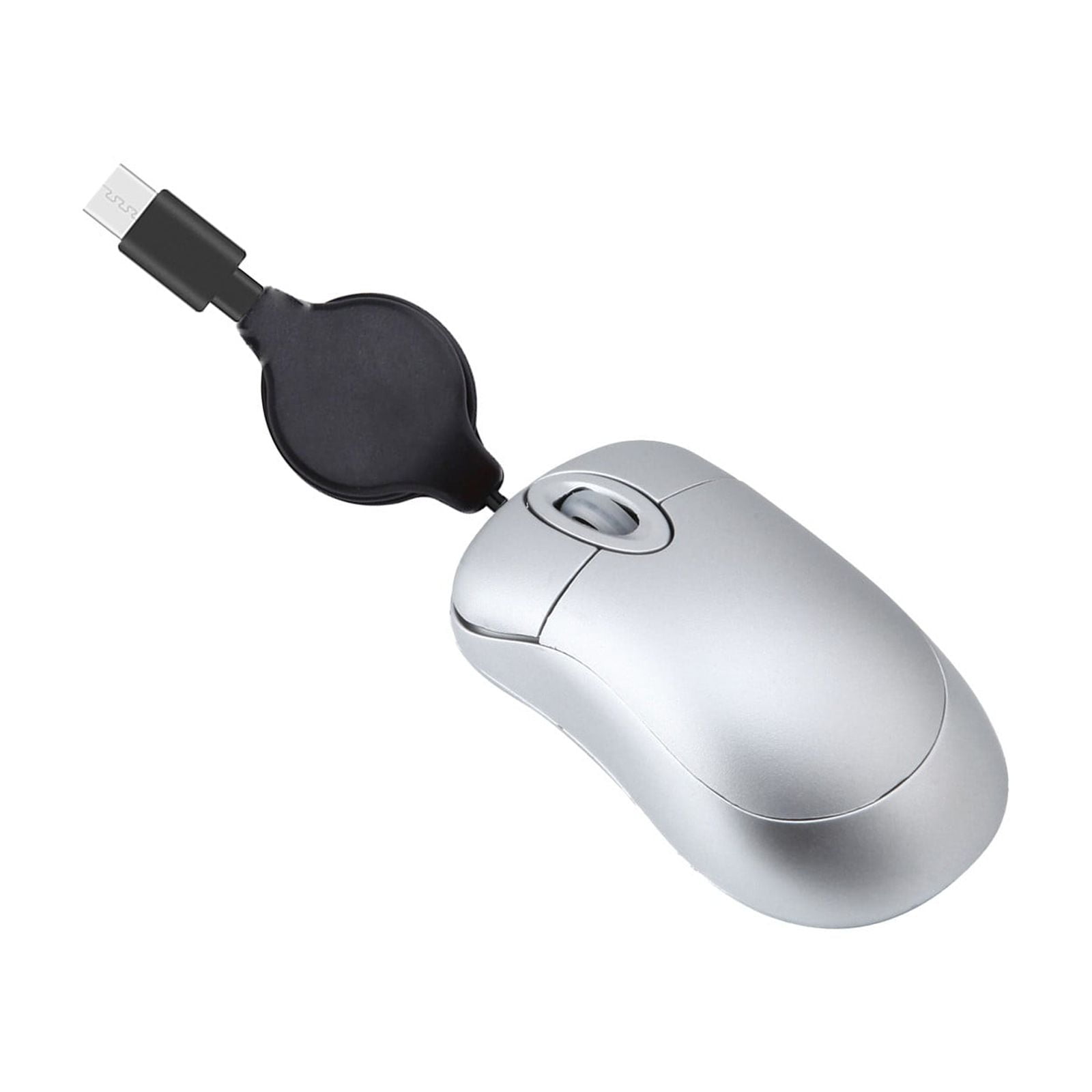 WXLCISI Wired Mouse Kids Mini With Notebook USB Retractable Creative ...