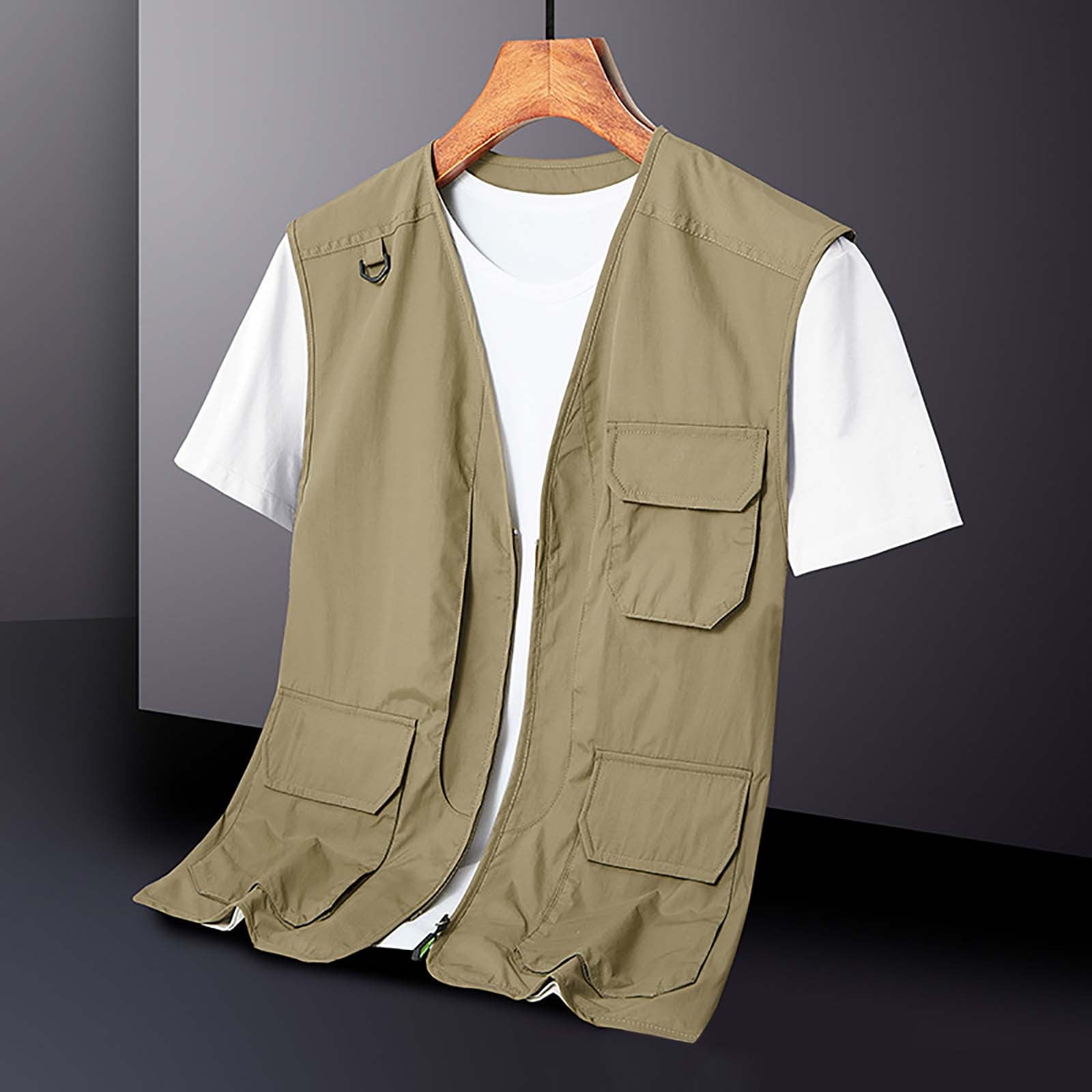 WXLWZYWL 2024 Clearance Sale Mens Lightweight Summer Fishing Vest ...