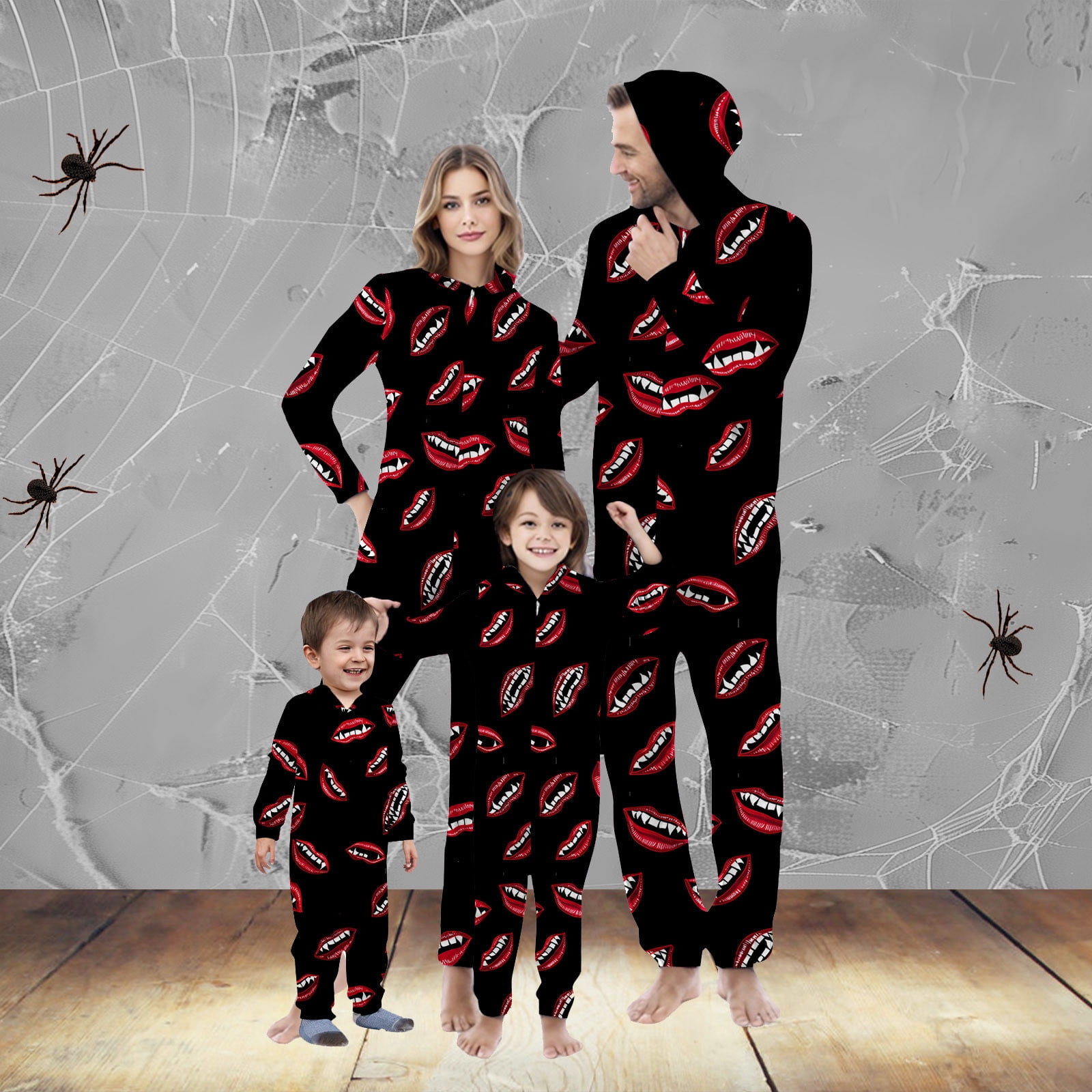 WXLWZYWL Family Halloween Pajamas Matching Sets Pullover Hoodies & Long ...