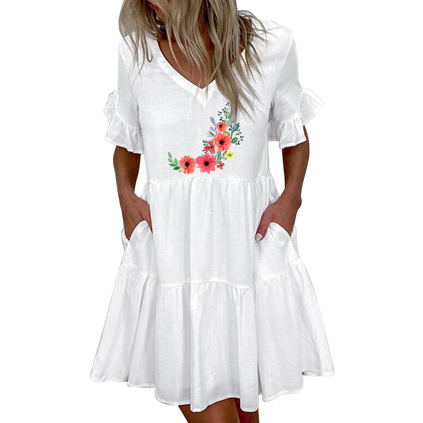 WXLWZYWL My Orders Dresses for Women 2023 Screws Plus Size Women's ...