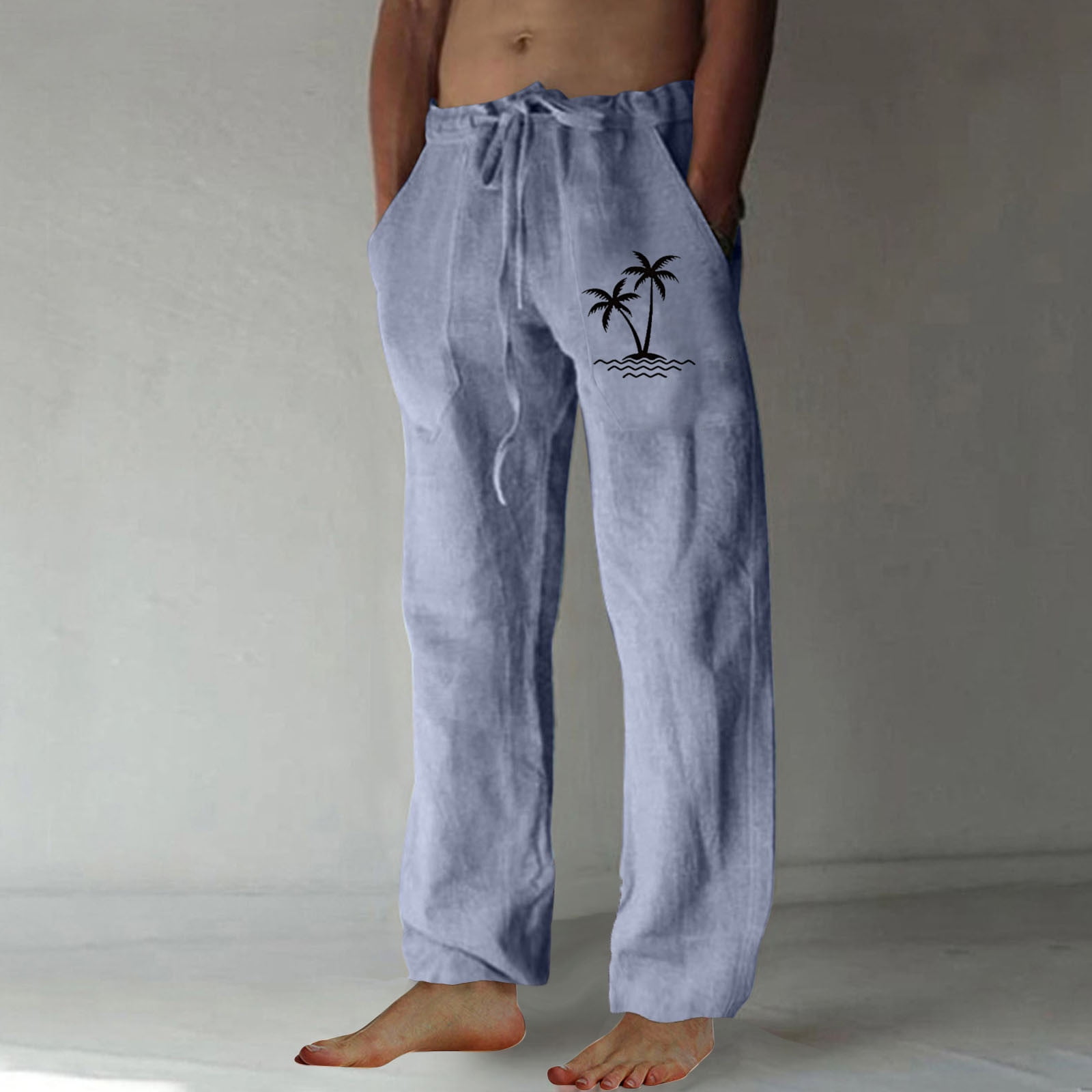 WXLWZYWL Pants for Men Relaxed Fit Big and Tall Men's Sweatpants ...