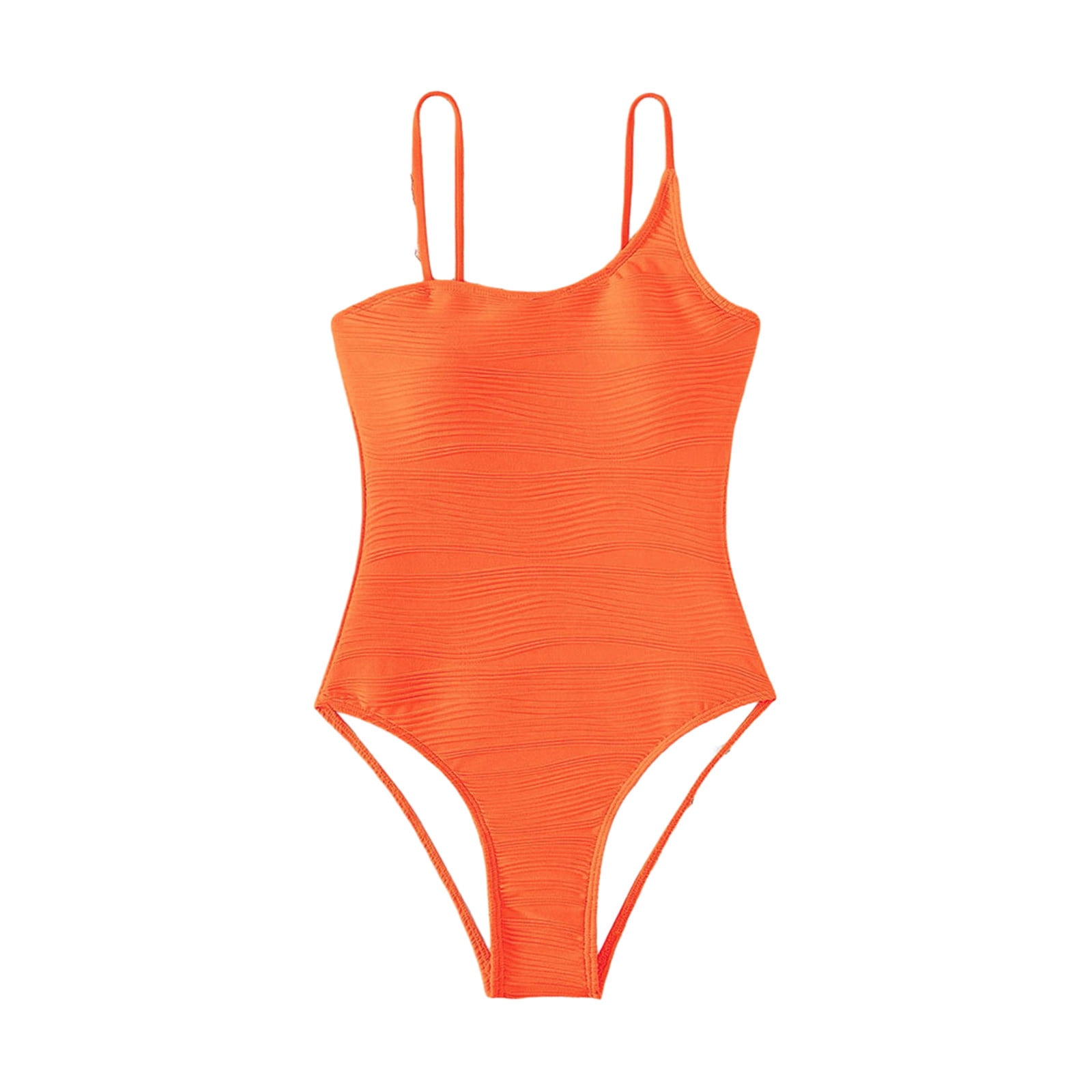 WXLWZYWL Women's Sexy One Piece Bathing Suits One Shoulder Swimsuits ...