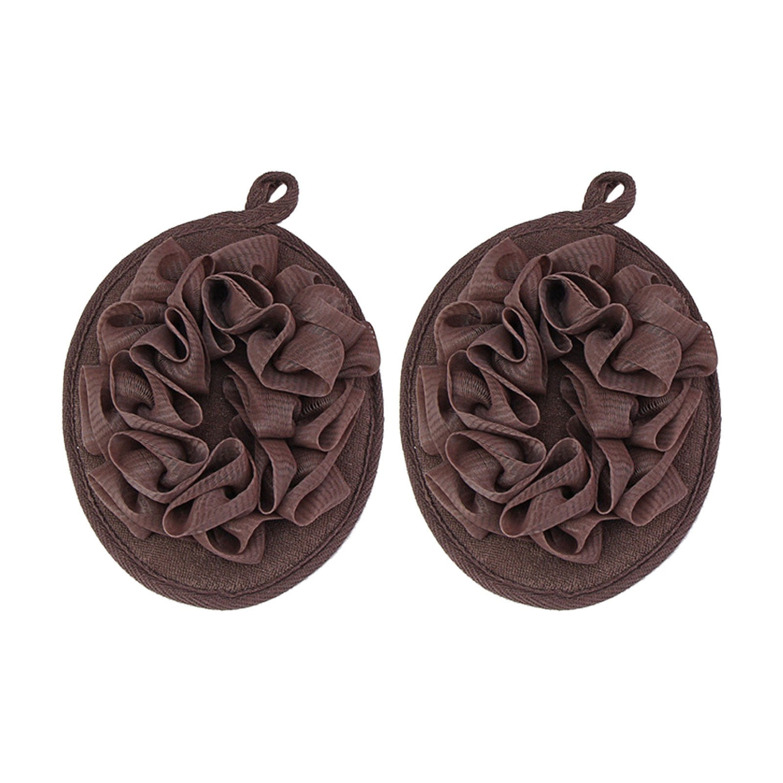 WXMZKDZ 2 In 1 Bath Sponge Loofah Exfoliating Body Scrub Natural Loofah ...