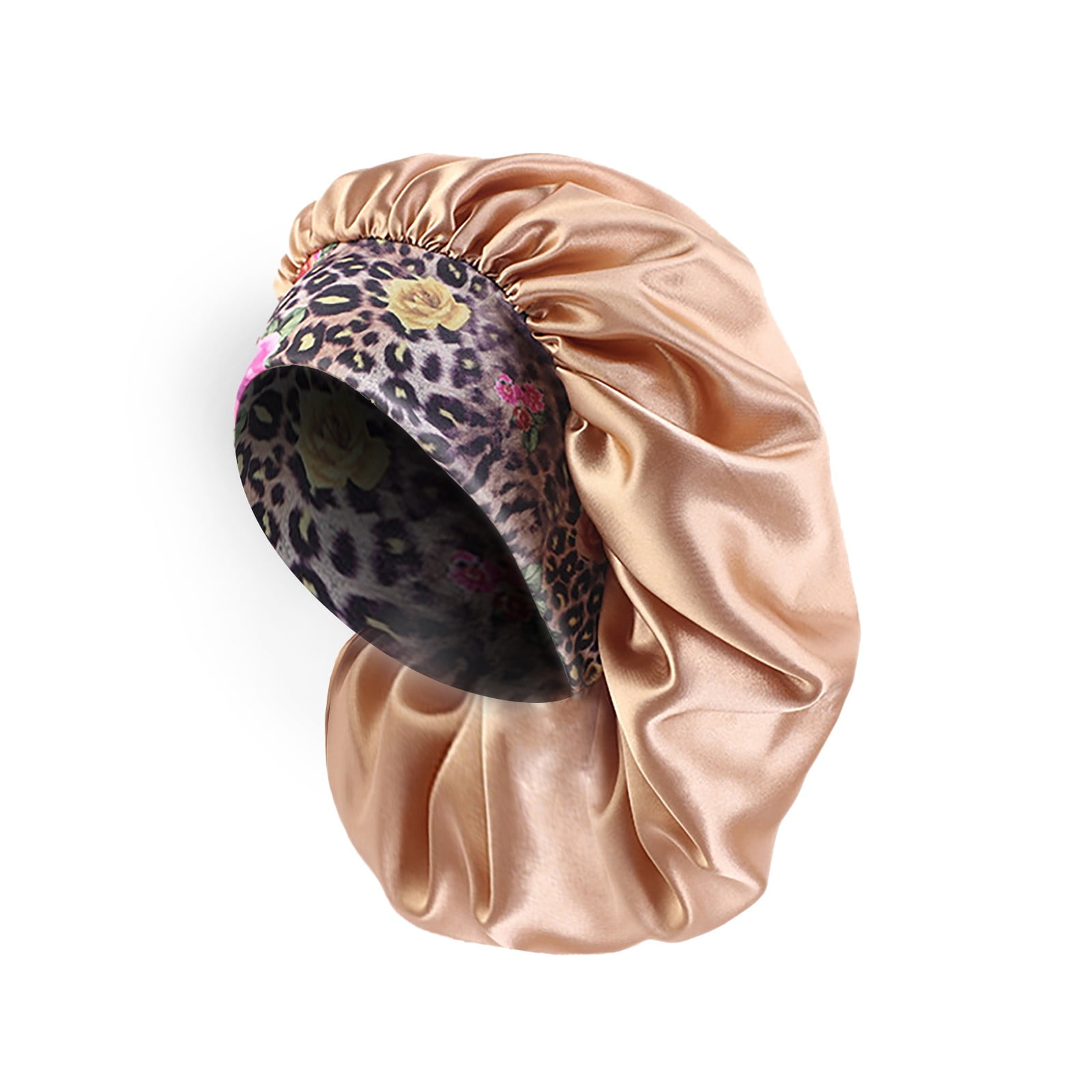 WXMZKDZ Large Printed Headband Nightcap Bohemian Turban Hat Satin ...