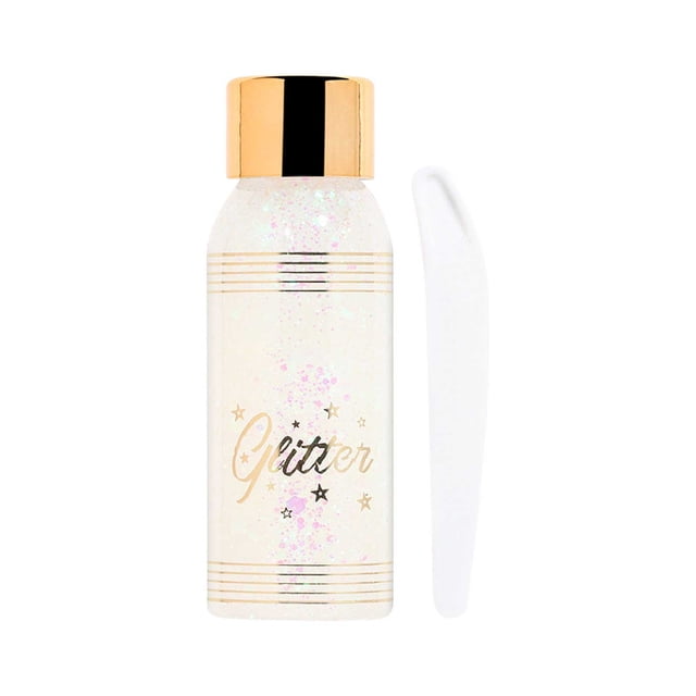 Wxmzkdz Glitter Eye Shadow Sequin Gel Scale Face Body Lotion Stage