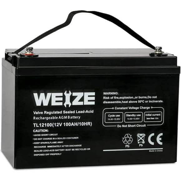 AGM Deep Cycle Batteries in Deep Cycle Batteries - Walmart.com