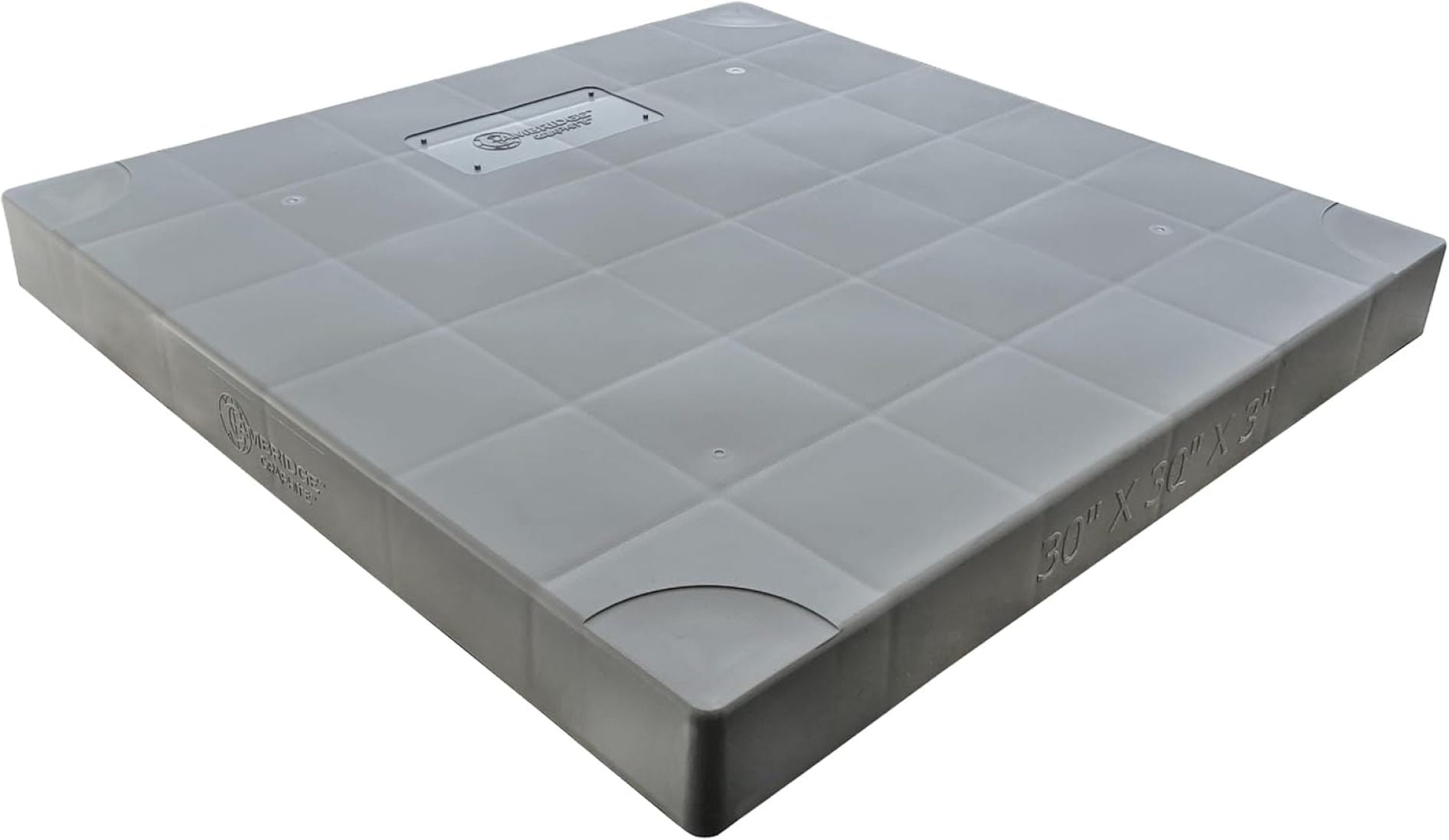 WXWP Gray AC Condenser Pad/Base, 30x30x3 in – Supports Air Conditioner ...
