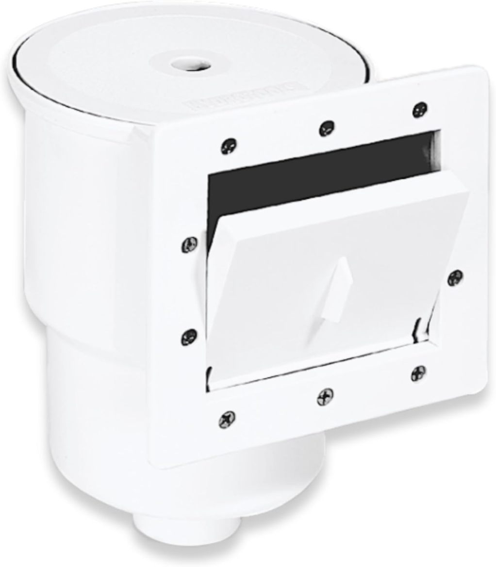 WXWP HYDROTOOLS Standard ABS Thru-Wall Skimmer Kit, White - Includes ...