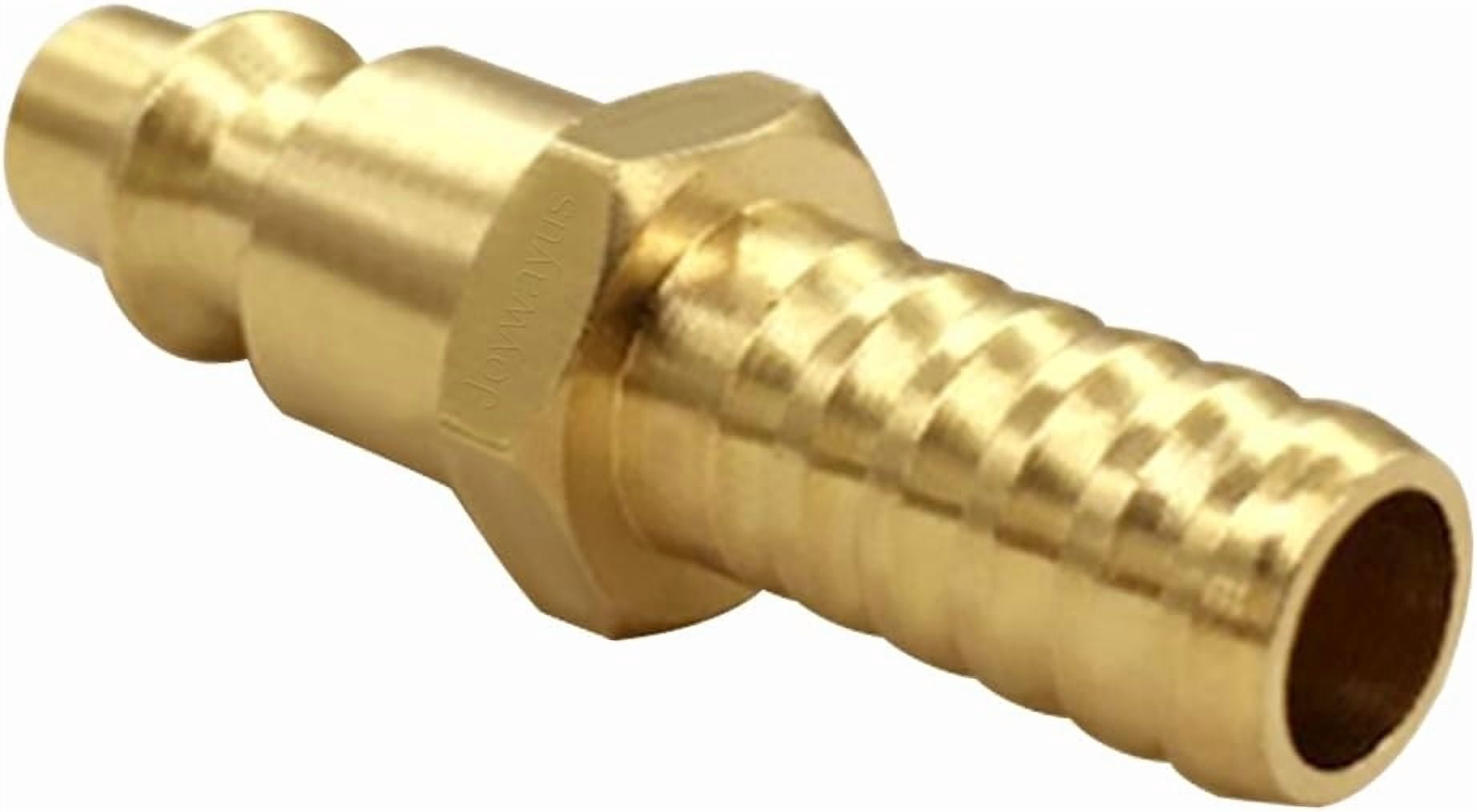 WXXSSB-2PCS 3/8" Barb x 1/4" Coupling Industrial Air Hose Quick Connect ...