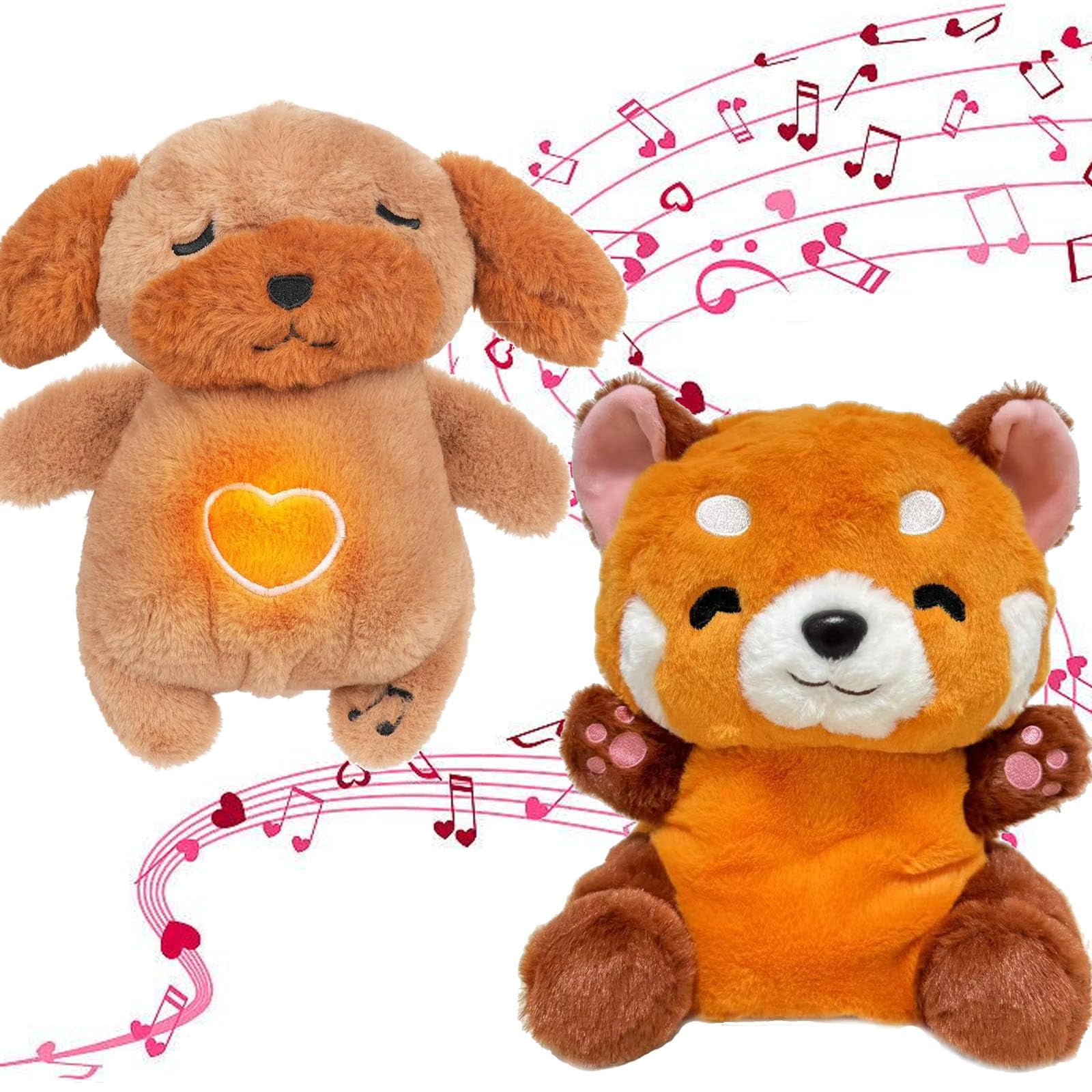 WYBLJ Breathing Otter Sleep Buddy - Plush Stuffed Animal for Anxiety ...