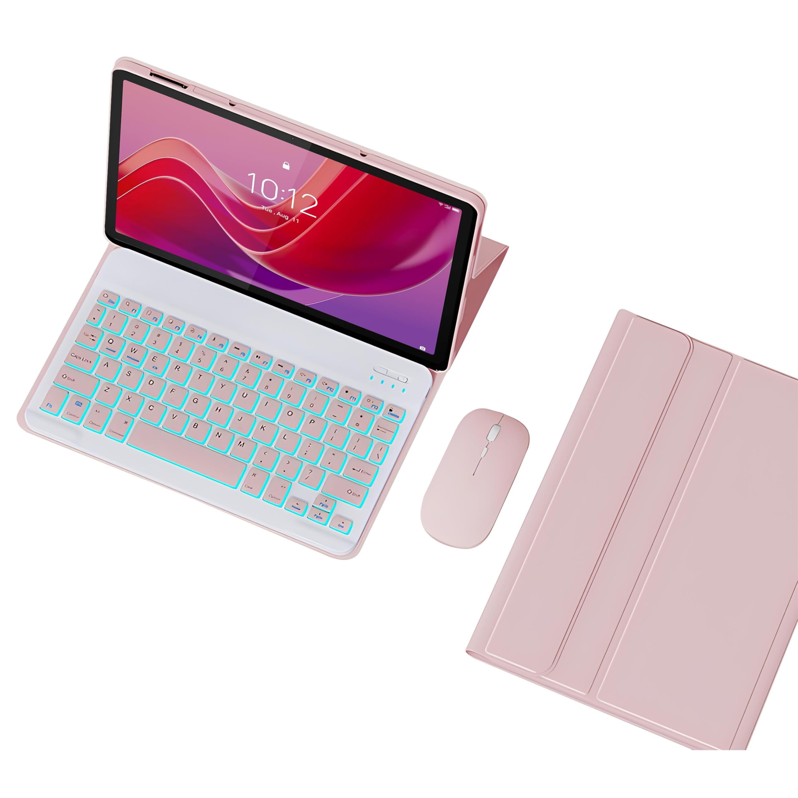 WYBLJ Compatible with Lenovo Tab M11 2024 Keyboard Case - 11-inch ...