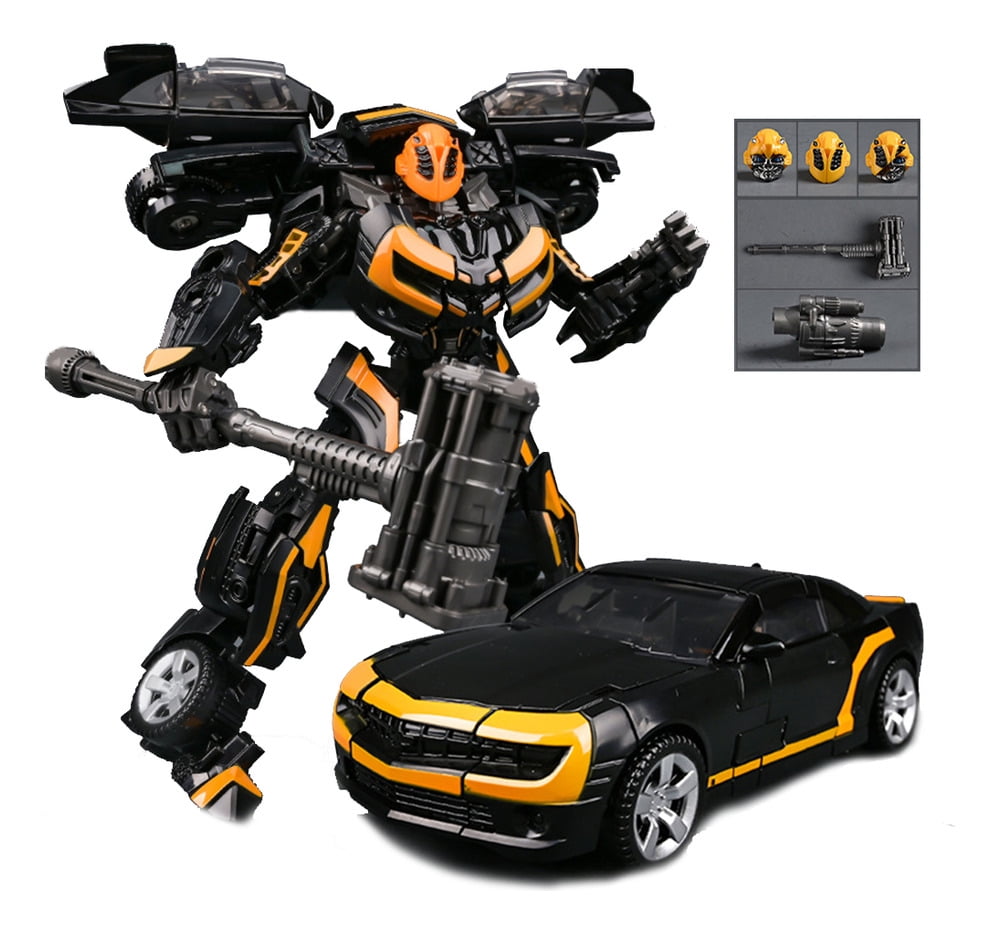 WYBLJ Transformers Bumblebee Chevrolet Camaro Deformable Miniature ...