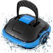 Winny Cordless Robotic Pool Cleaner, Dual Suction, Suitable for Flat ...