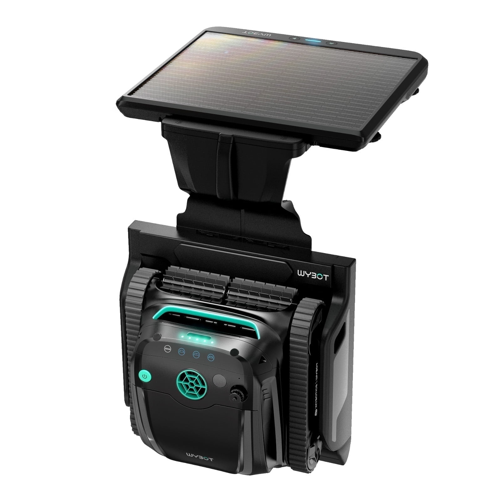 WYBOT S2 Solar with Solar-Powered Charging Dock Robotic Pool Cleaner ...