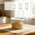 WYBXZ 1000ml Extra-Large Airtight Jar, Clear Storage Canister for Bulk ...