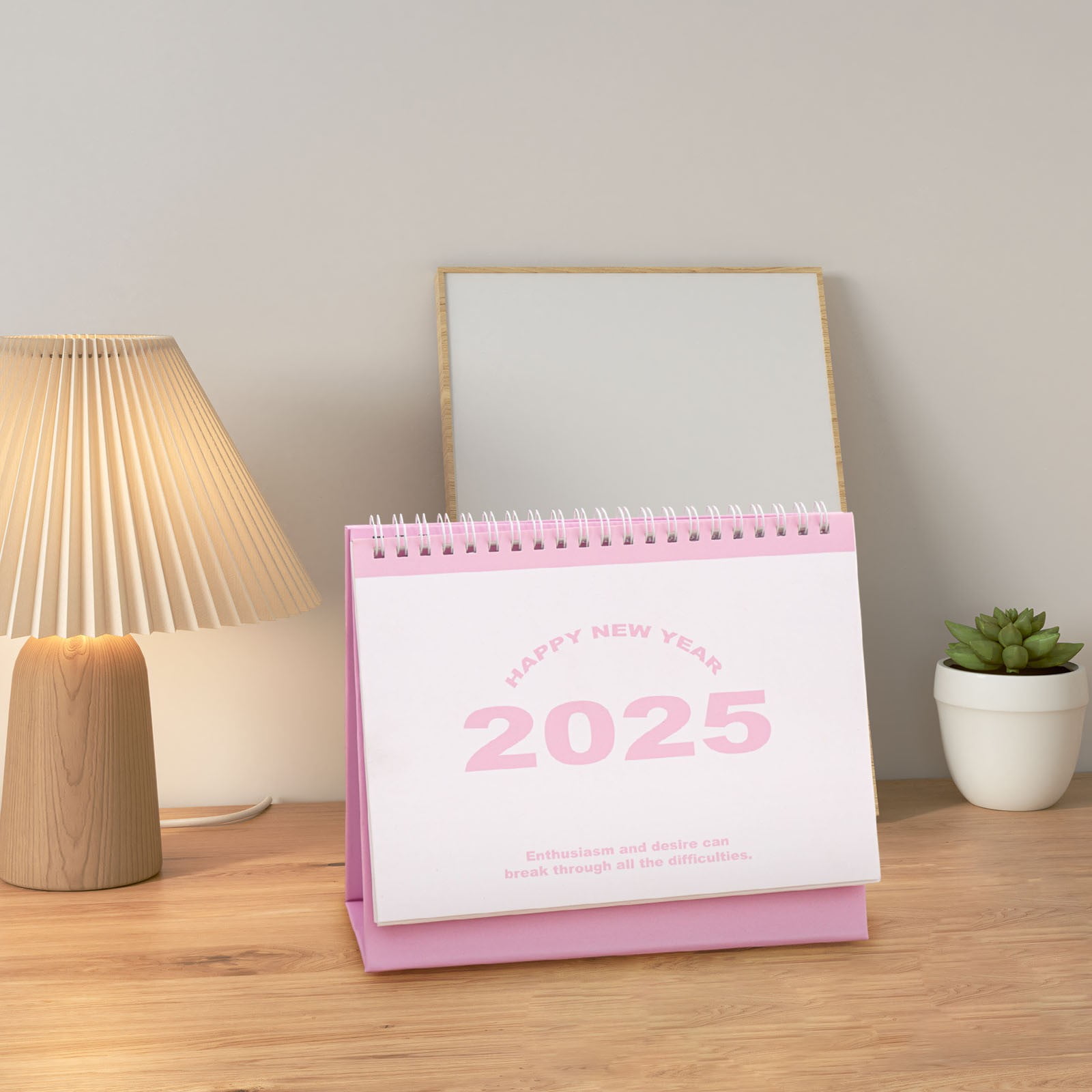 WYBXZ 2025 Desktop Calendar, January - December 2025, 12 Monthly ...