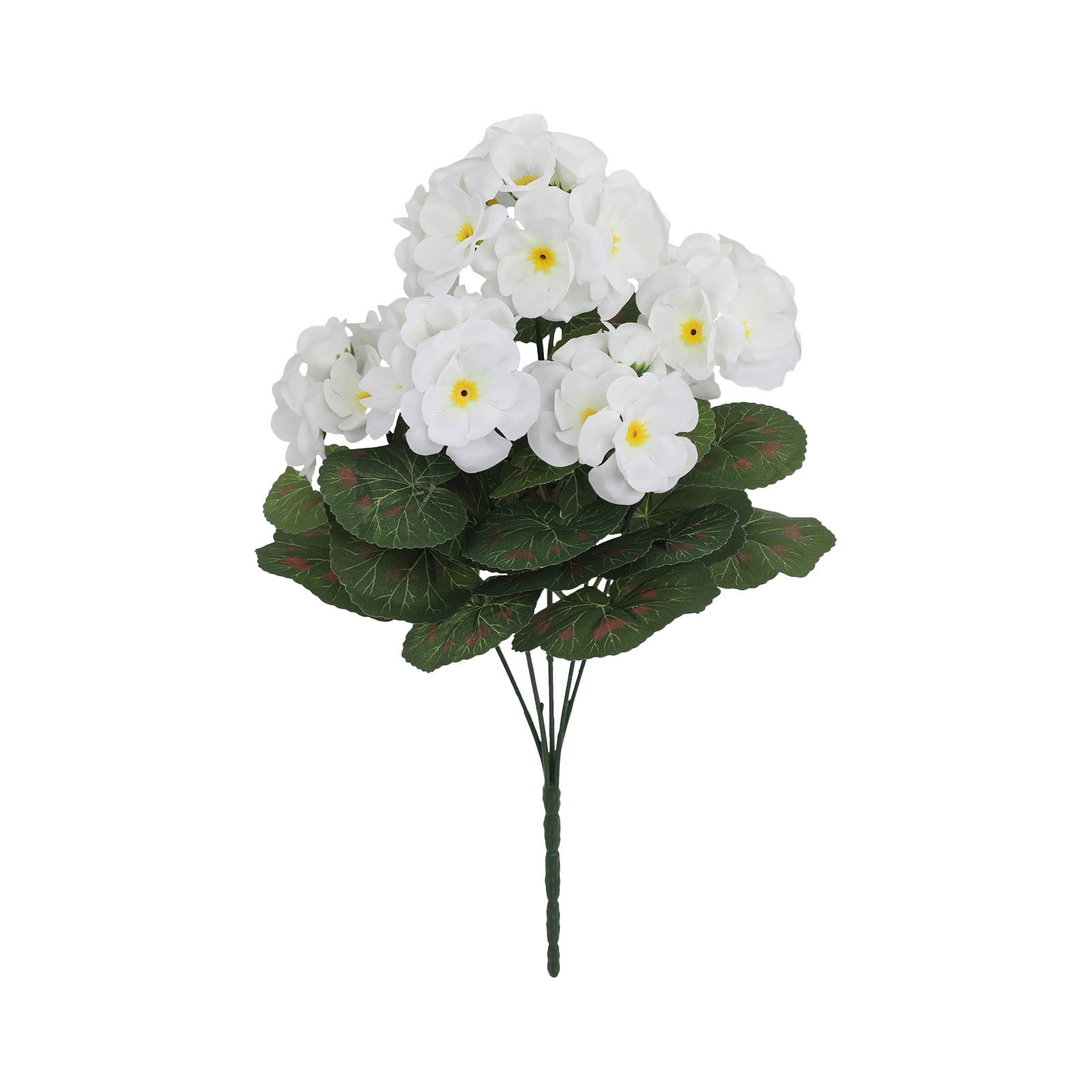 WYBXZ Artificial Geranium Flowers, Faux Flowers Geraniums for Outdoor ...