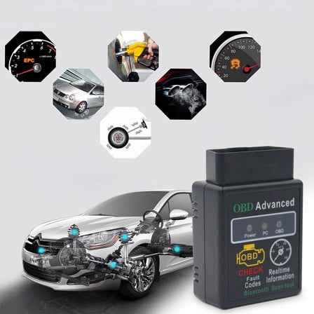 ELM327 OBD2 V2.1 Bluetooth Auto Scan Tool Car Diagnostic Scanner ...