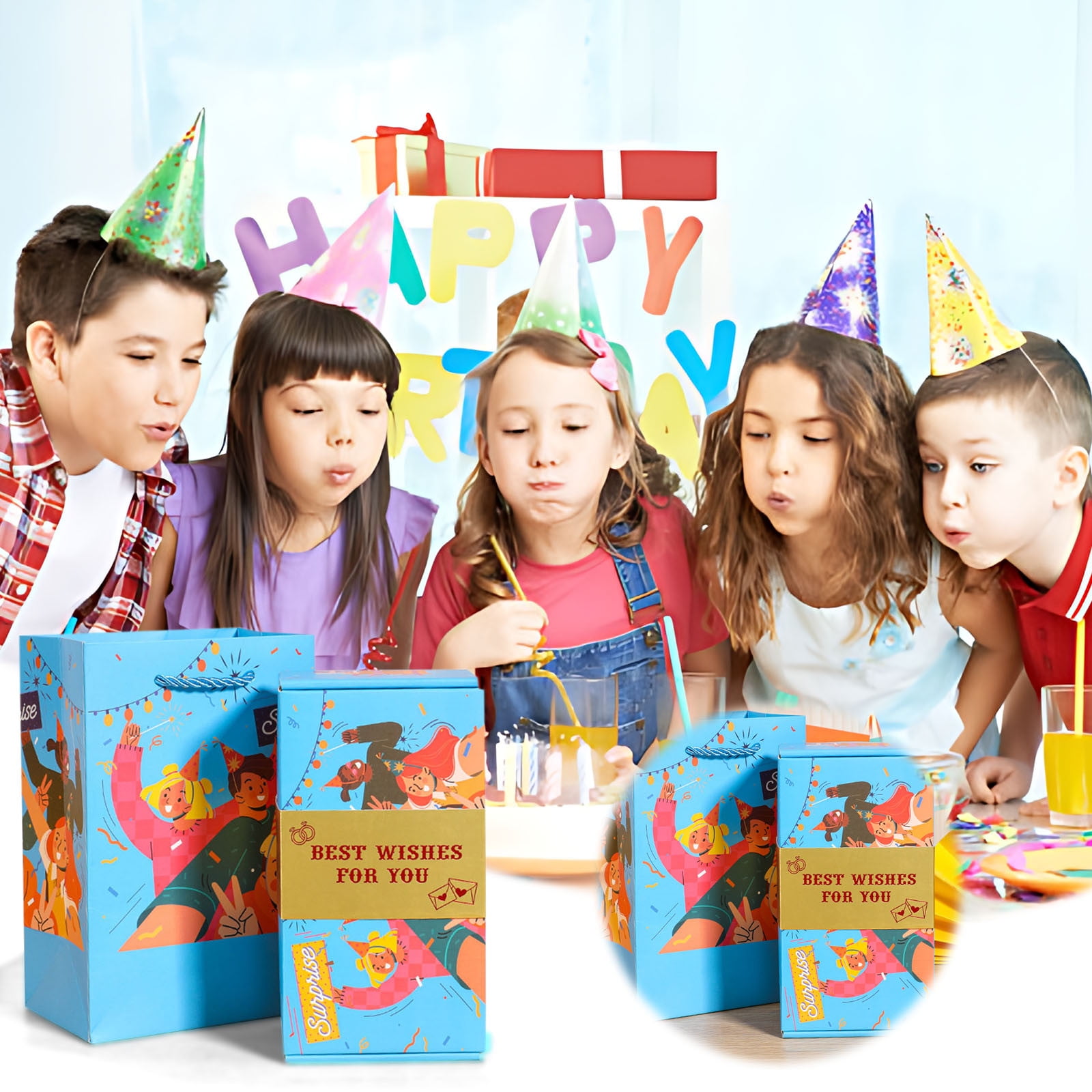 WYBXZ Birthday Surprise Gift Box, 2024 Newly Merry Christmas Surprise ...