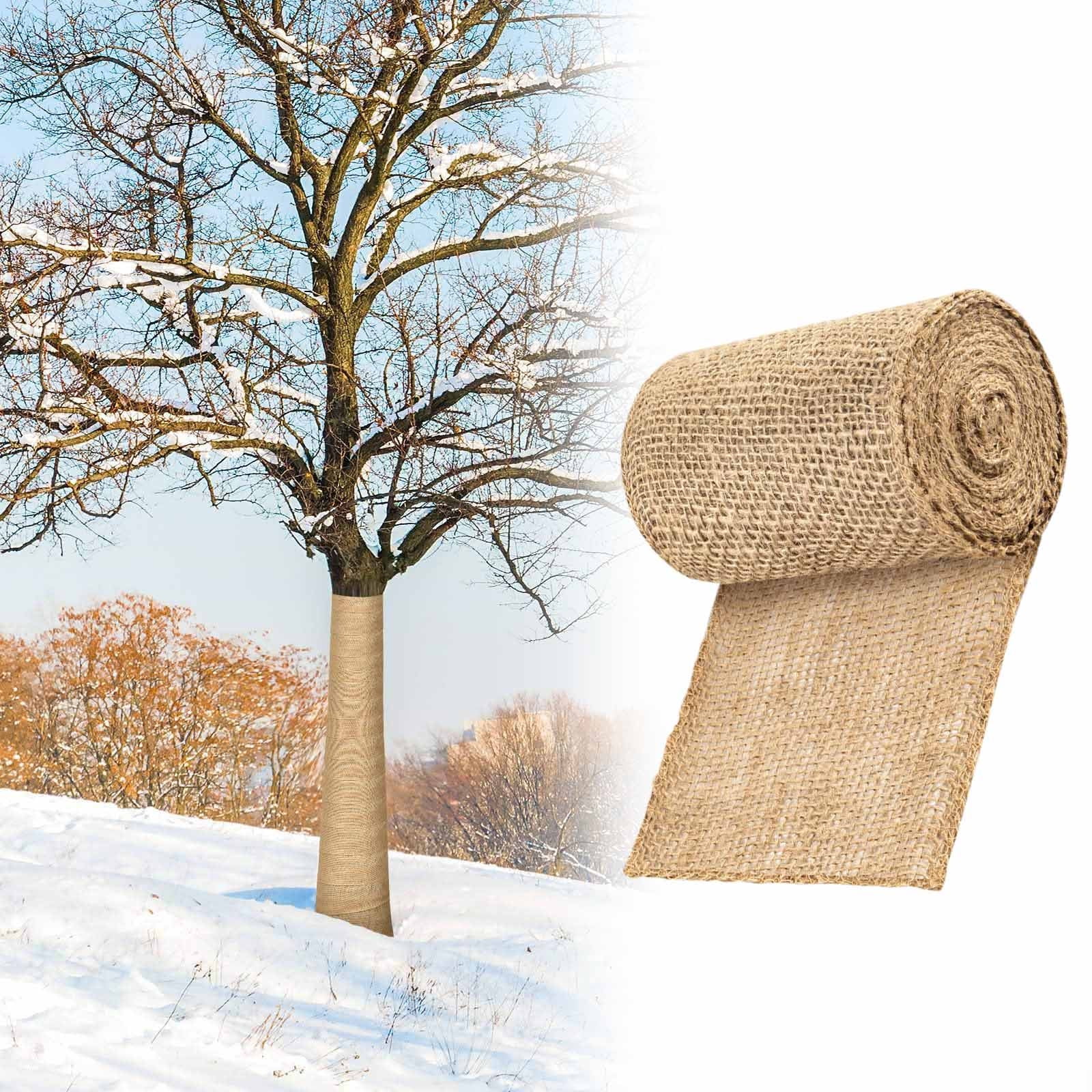 WYBXZ Burlaps Tree Protector Wraps, Winter Plants Freezer Protection ...
