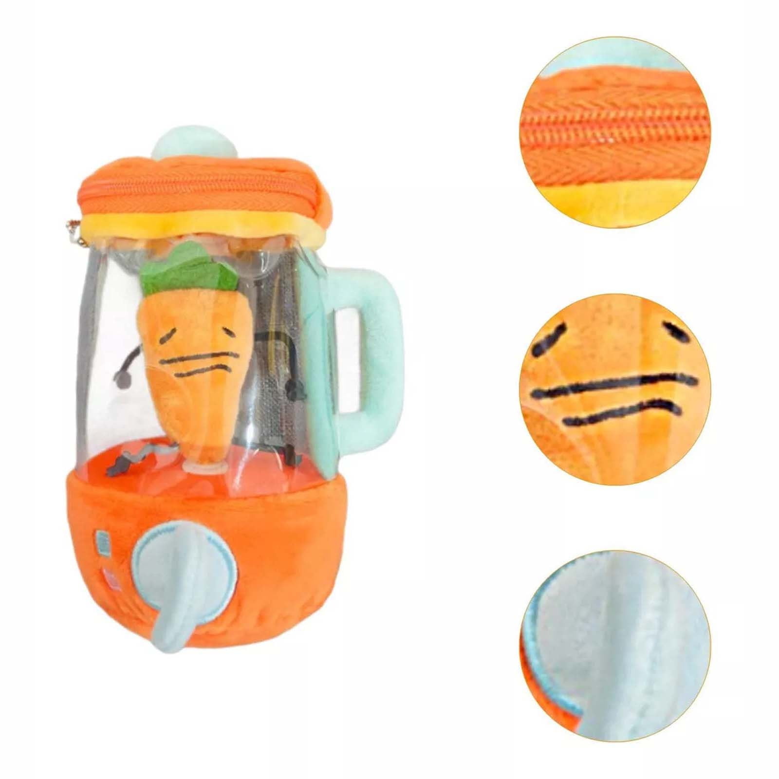 WYBXZ Carrot Juicer Plushes Toy, Drawstring Rotating Toy Doll Gift ...