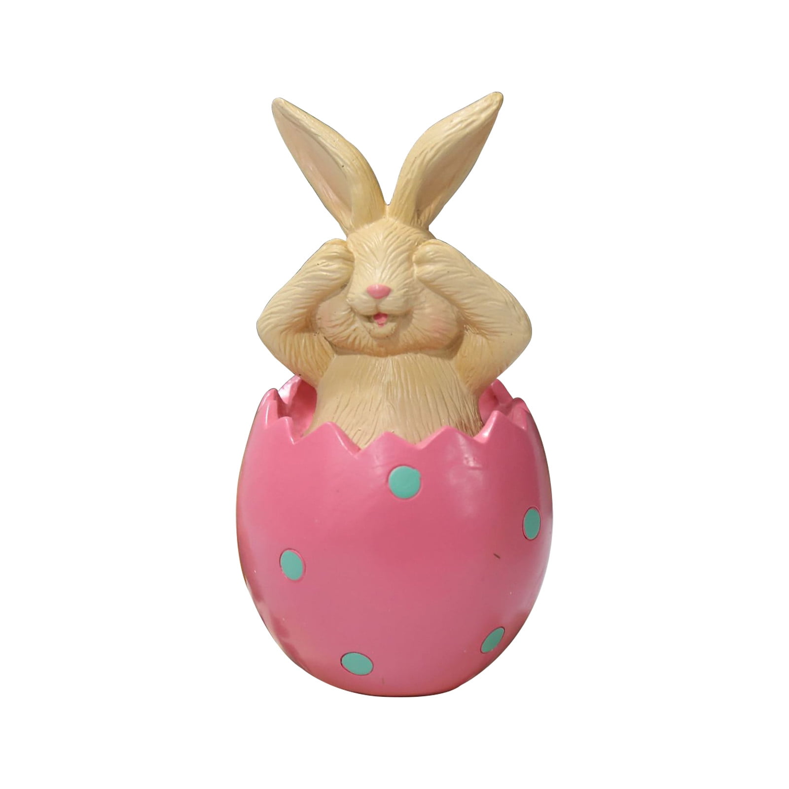 WYBXZ Easter Bunny Figurine Decor, Easter Table Top Centerpieces ...