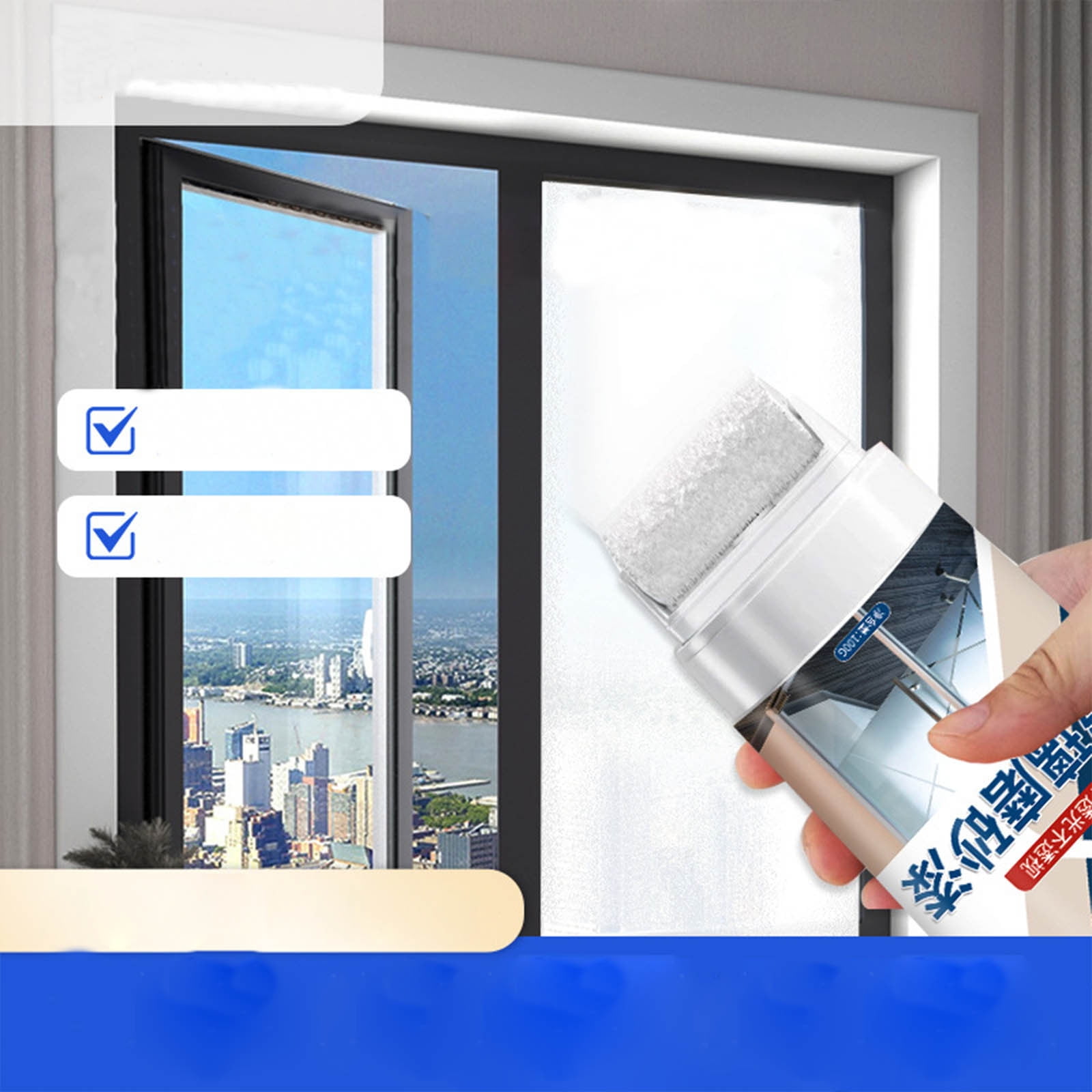 WYBXZ Frosted Glass Paint for Window, Multifunctional Waterproof ...