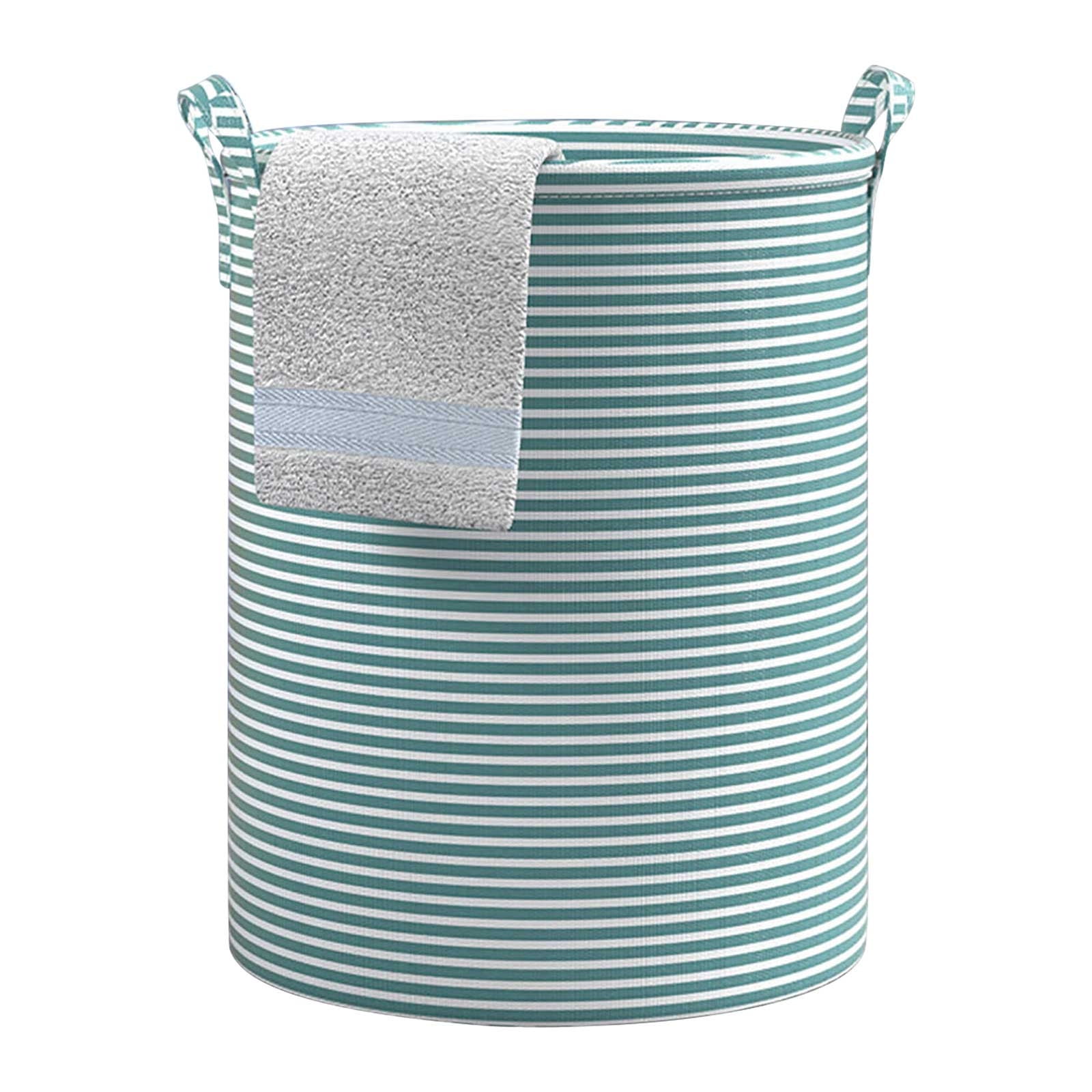 WYBXZ Laundry Basket, Foldable Home Bathroom Storage Bucket, Dormitory ...