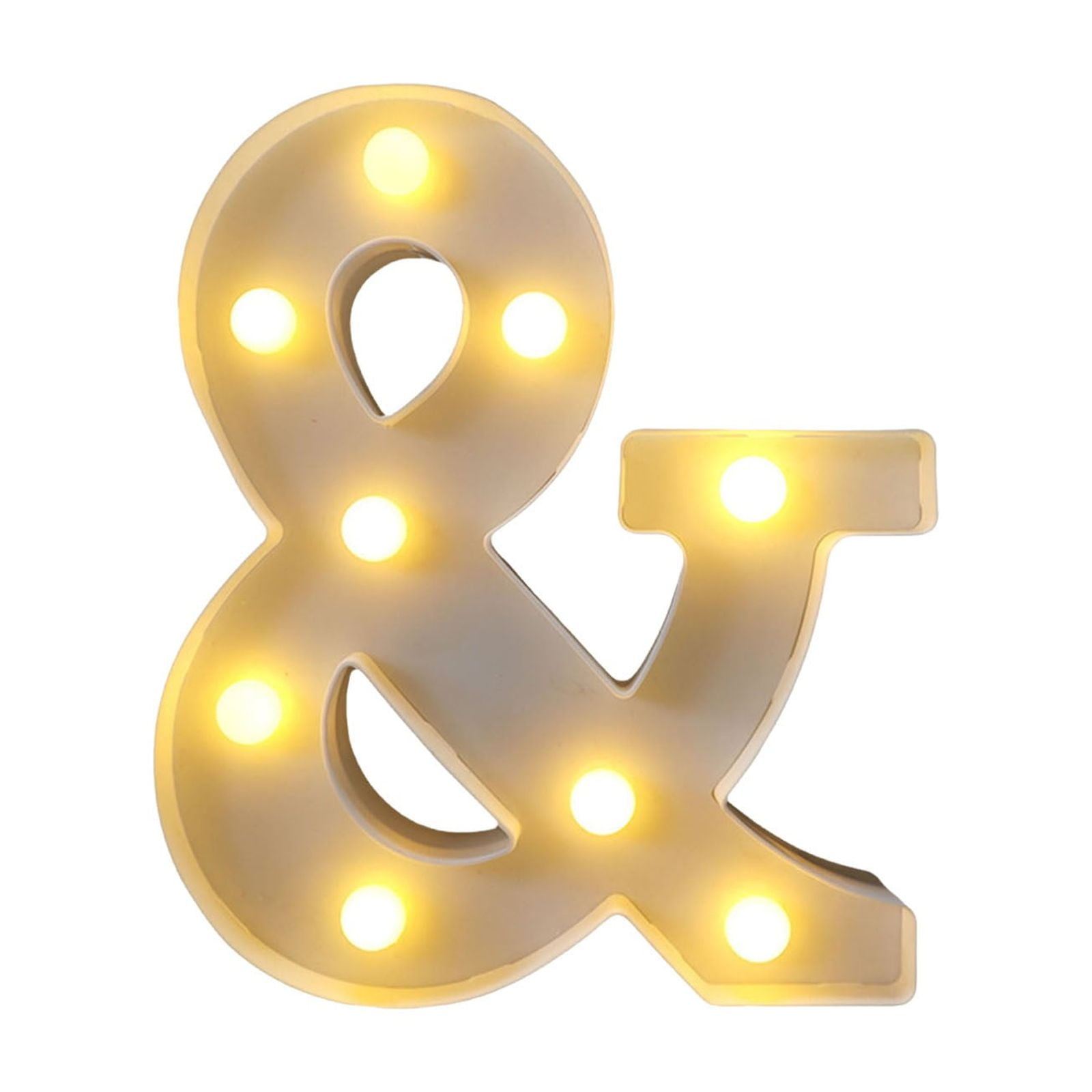WYBXZ Letters Lights, Large Light Up Numbers, Battery Powered ...