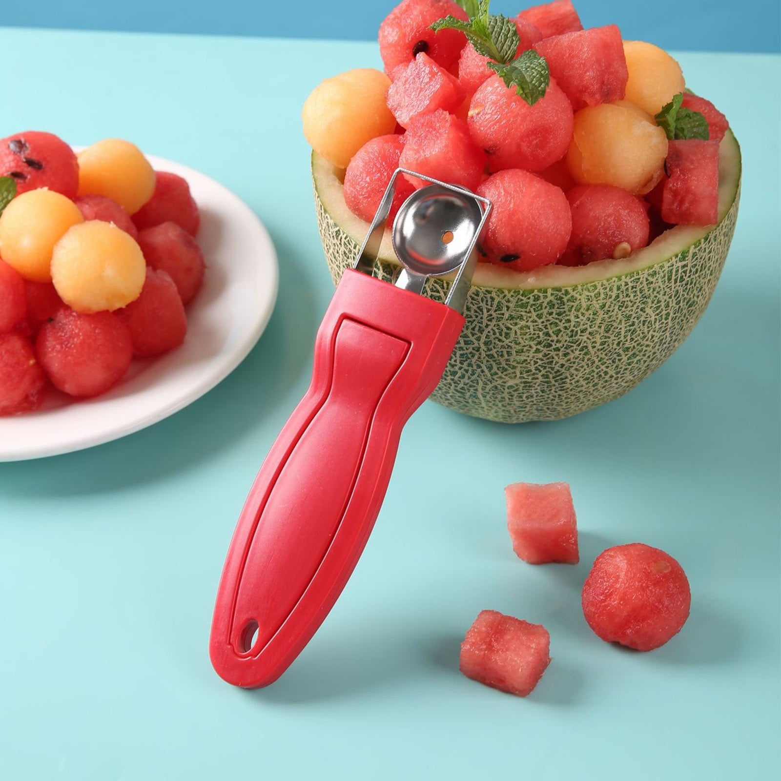 WYBXZ Melon Baller Scoopers Set, Fruit Cutter for Kitchen Gadgets ...