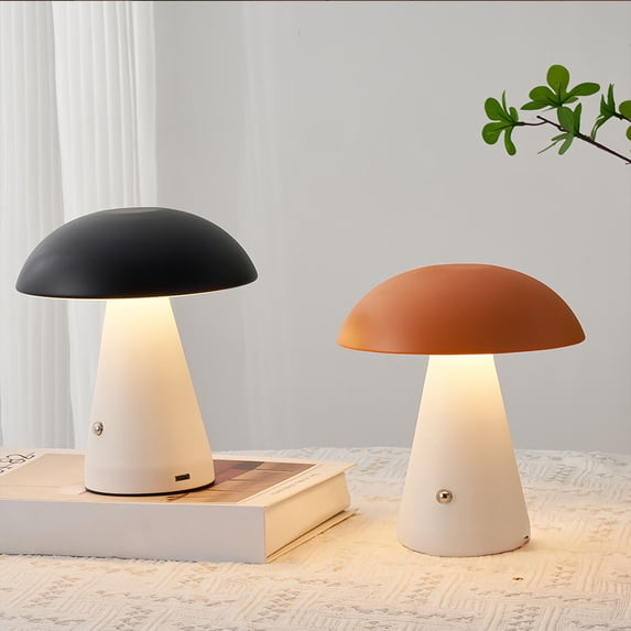 WYBXZ Orange Table Lamp Shaped Night Light Rechargeable LED for Summer ...