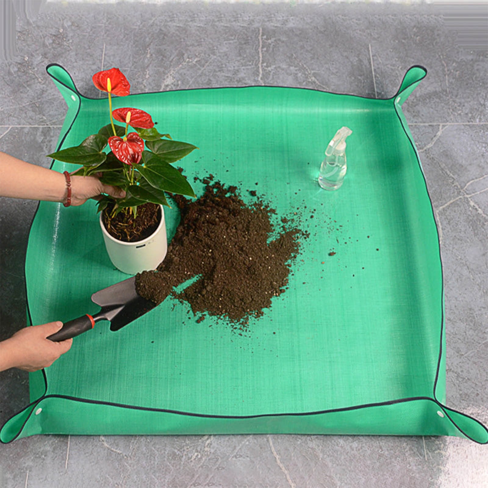 WYBXZ Plant Repotting Mat, Waterproof Transplanting Mats, Indoor ...