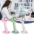 WYBXZ White Handheld Turbo Fan USB Rechargeable 2000mAh Mini Personal ...