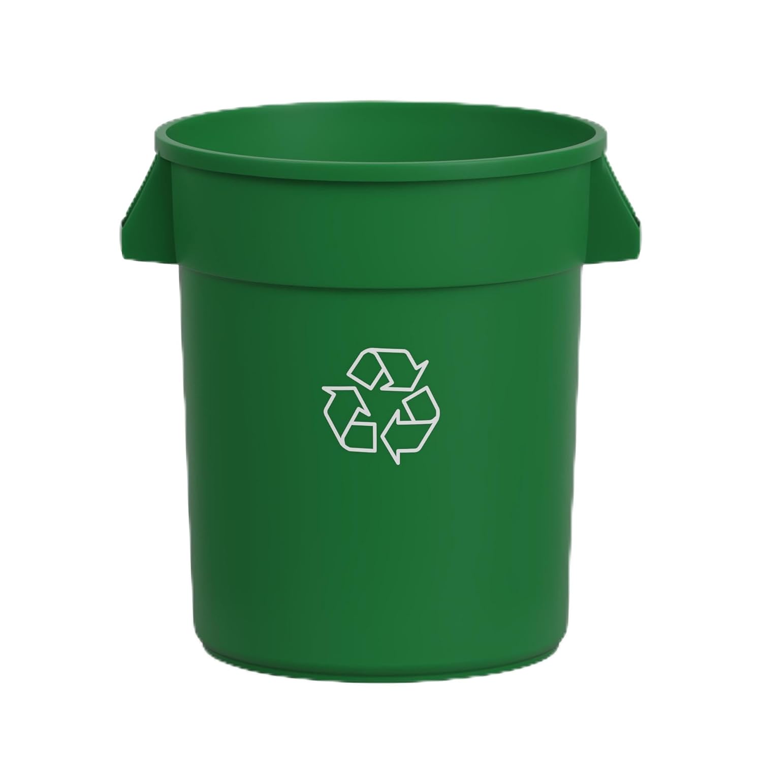 WYDK Round Commercial Trash Can. Waste Container for Home, Sidewalks ...