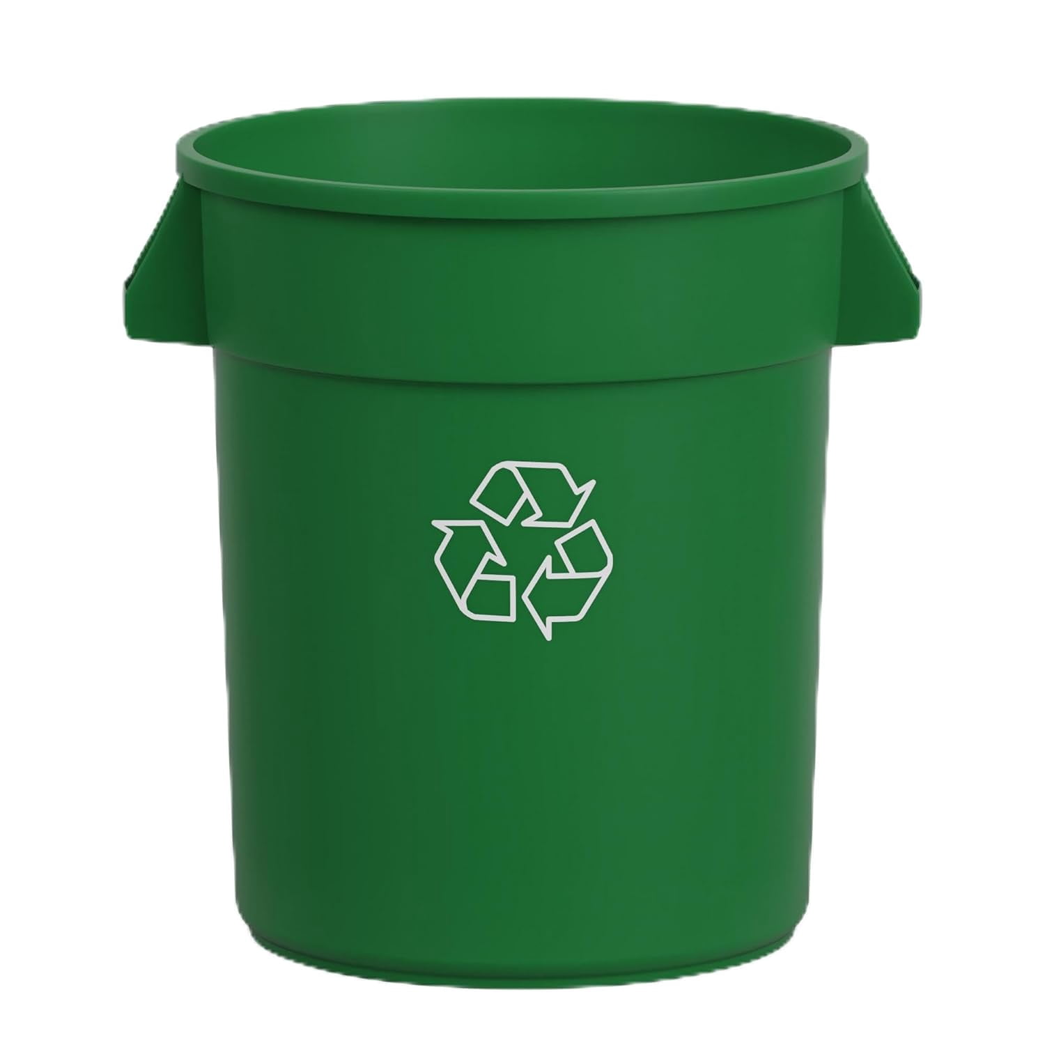 WYDK Round Commercial Trash Can. Waste Container for Home, Sidewalks ...