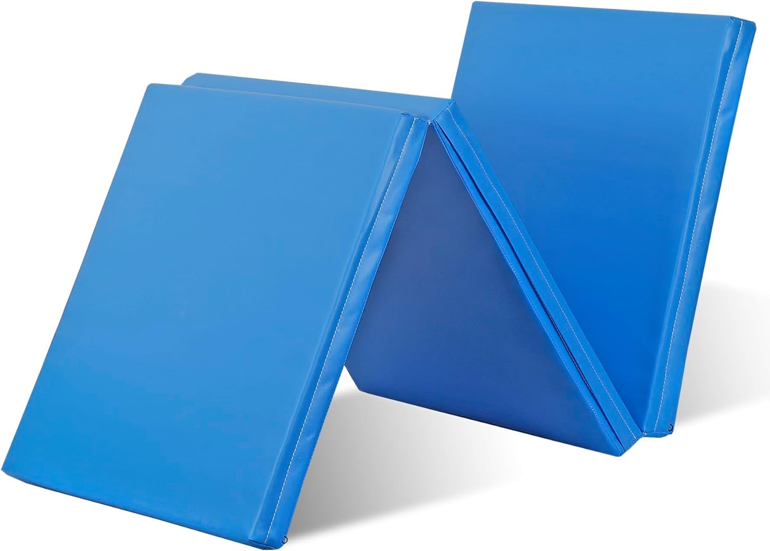 WYDK Tri-Foldable Gymnastics Tumbling Thick Mats with Carrying Handles ...