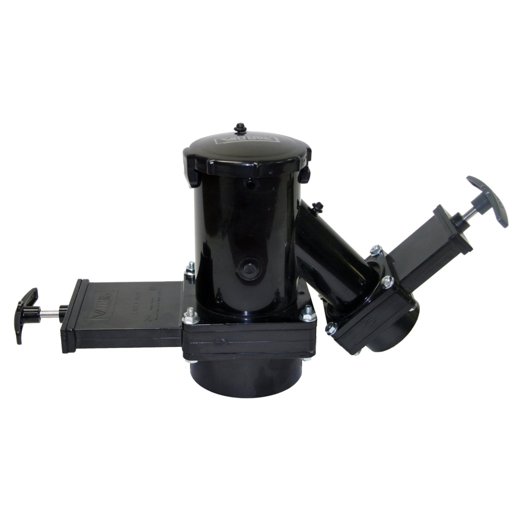 Valterra T38 Fixed Wye Double Valve Assembly with 3" Hub x 1-1/2 ...