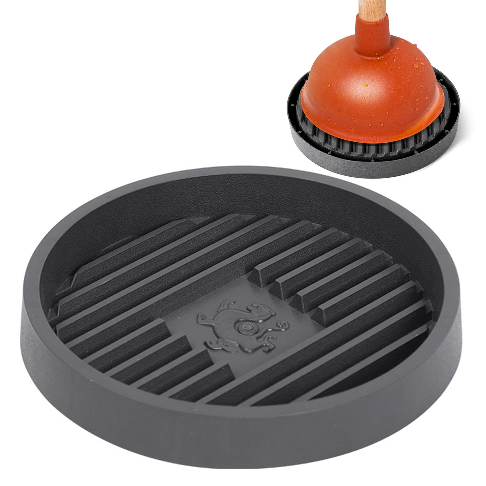 WYFCFF Plunger Storage Solution Bathroom Plunger Drying Mat Organizer ...