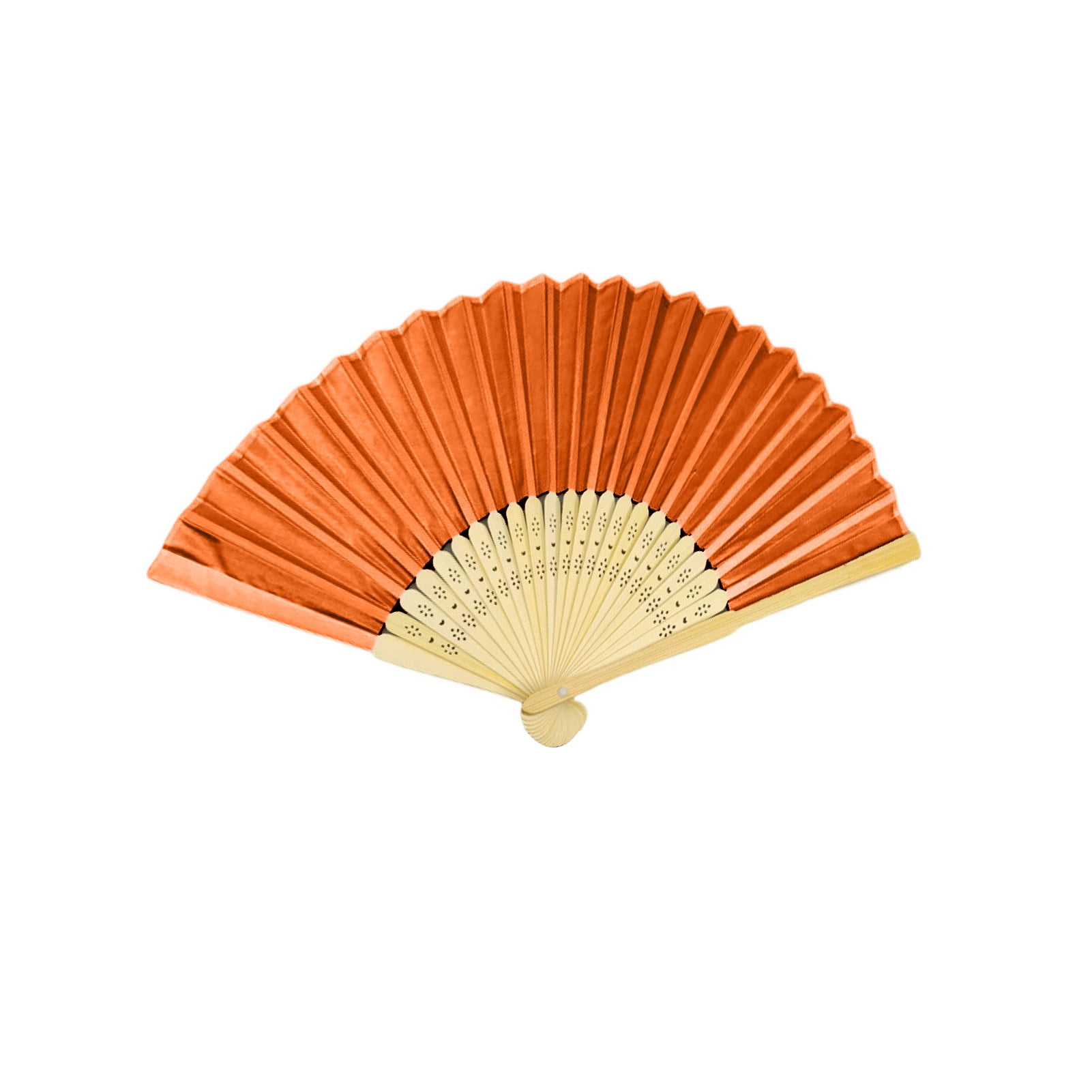 WYFCFF Wedding Mini Fan Engraved Handheld Bamboo Folding Fan Delicate ...