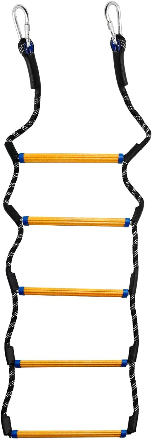WCX Boat Rope Ladder,Heavy Duty Polyester Line Marine Climbing Rope for ...