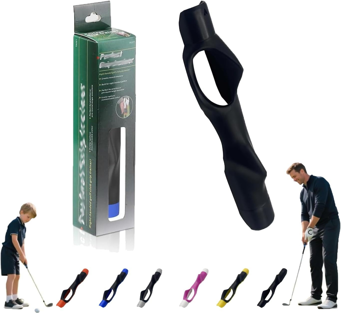 WYLQQ Golf Grip Trainer, Gripfix Golf Trainer, Grip Fix Golfs, Enhance ...