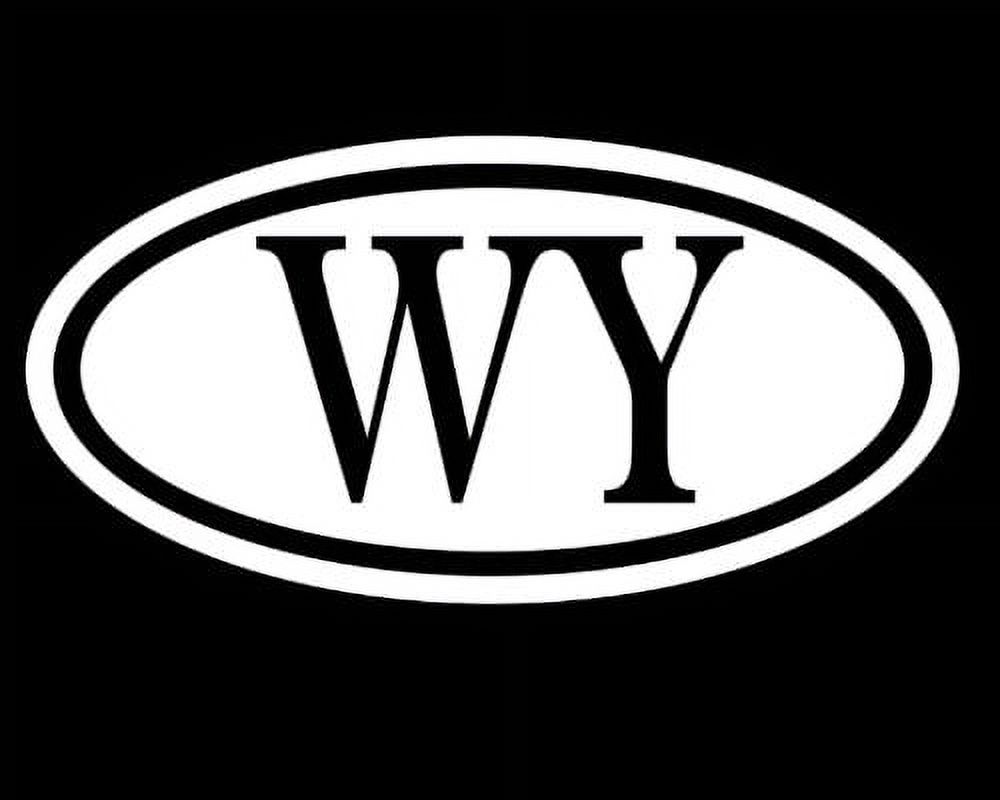 WYOMING 6" STICKER WY DECAL TRUCK COWBOY BUFFALO YELLOWSTONE JACKSON ...