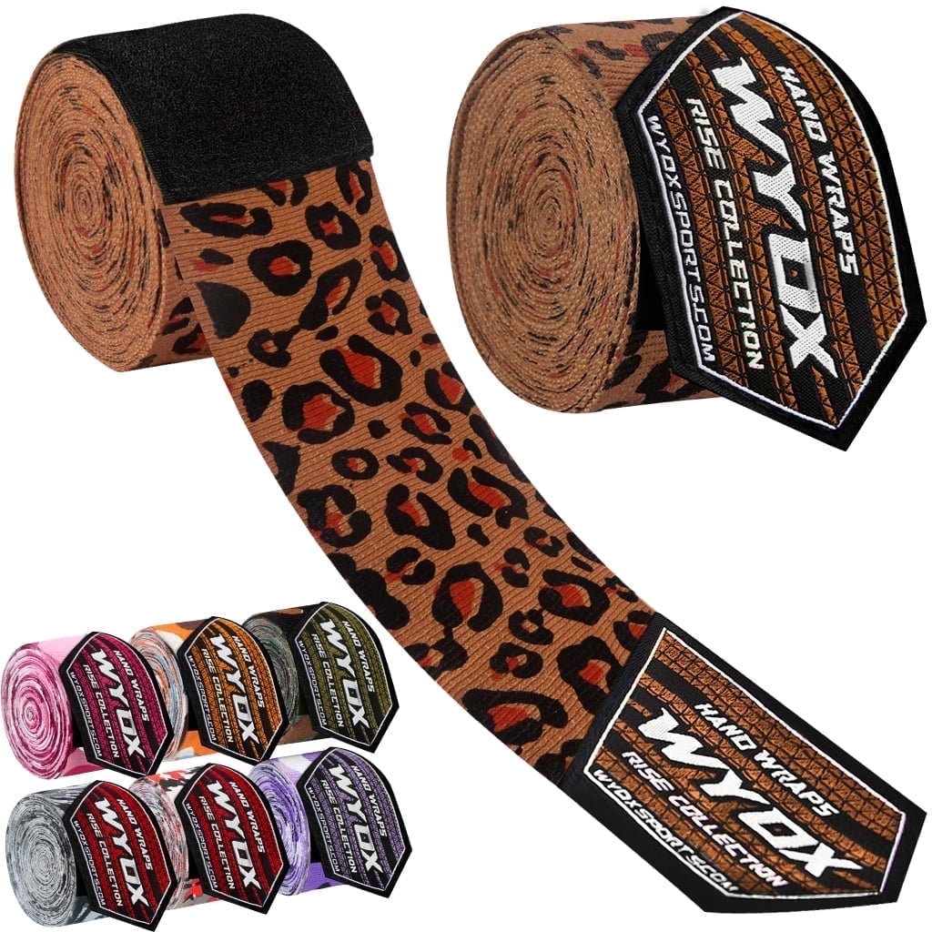 WYOX Boxing Hand Wraps 180-Inch – Elastic Bandage Wraps, Bandages ...
