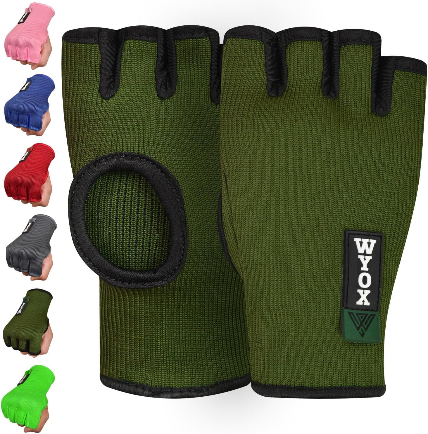 WYOX Quick Boxing Hand Wraps MMA Inner Gloves Wraps Compression Half ...