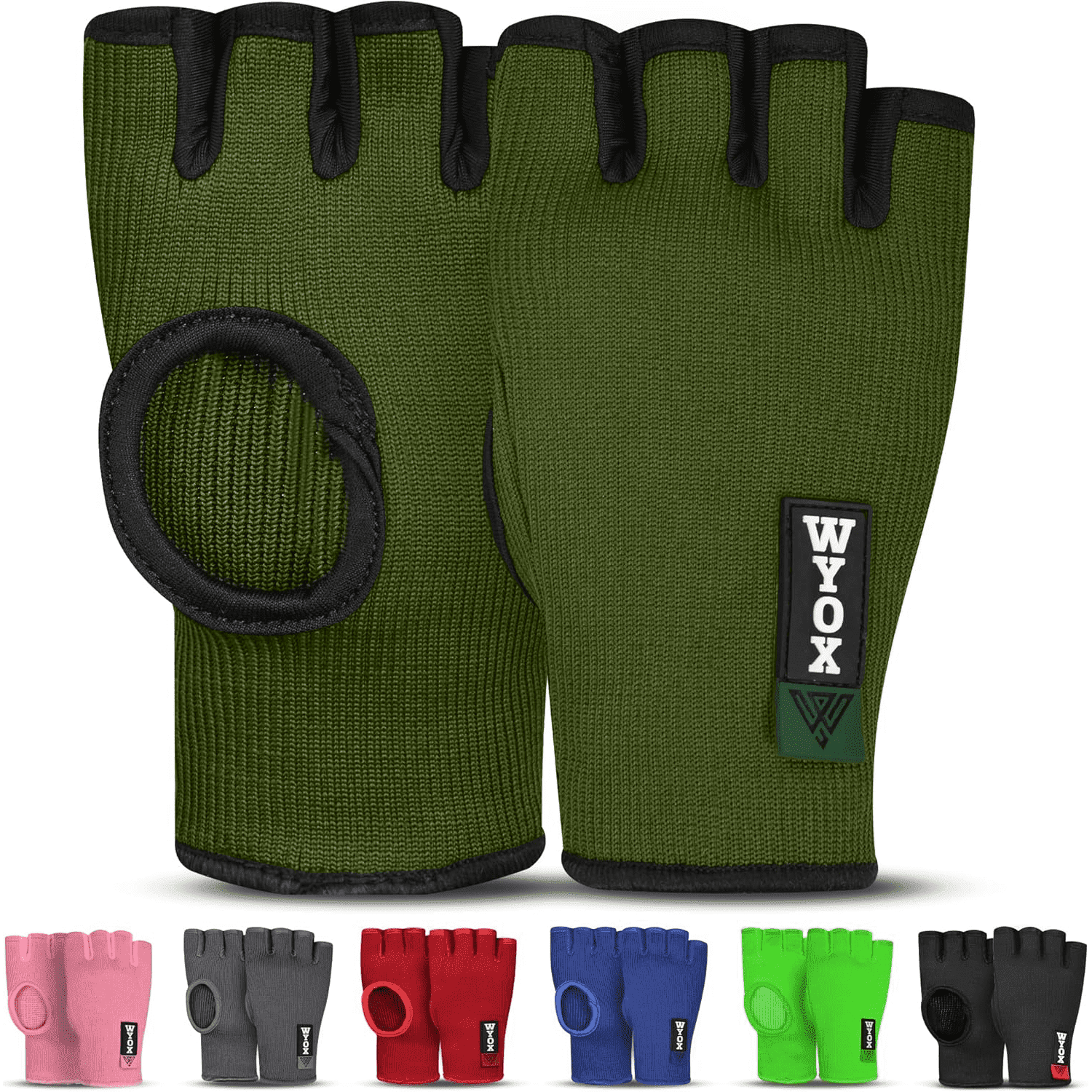 WYOX Quick Boxing Hand Wraps MMA Inner Gloves Wraps Compression Half ...